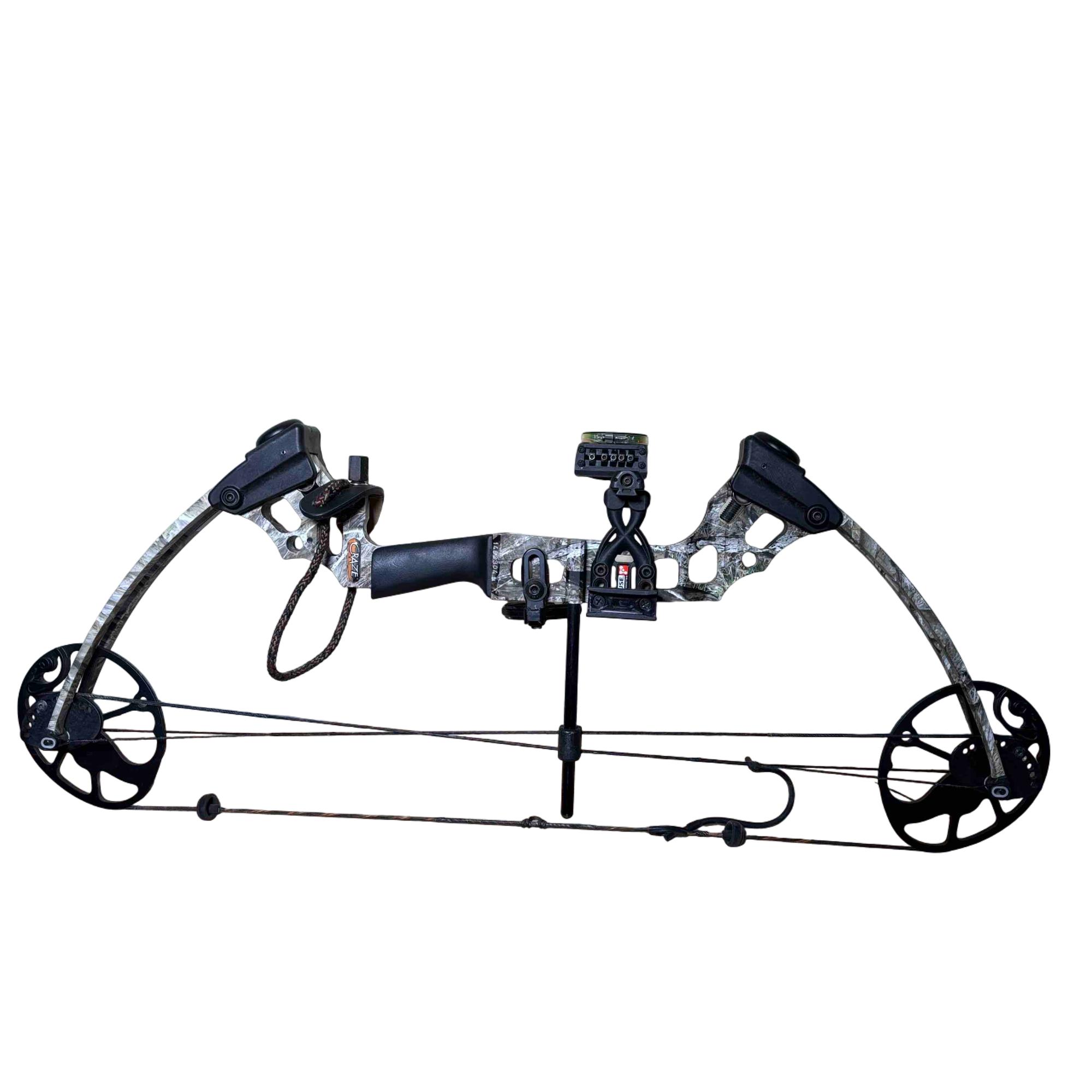 Mission Craze Camo 30" Draw Length 70 Lbs. Draw Wt Compound Bow 3304
