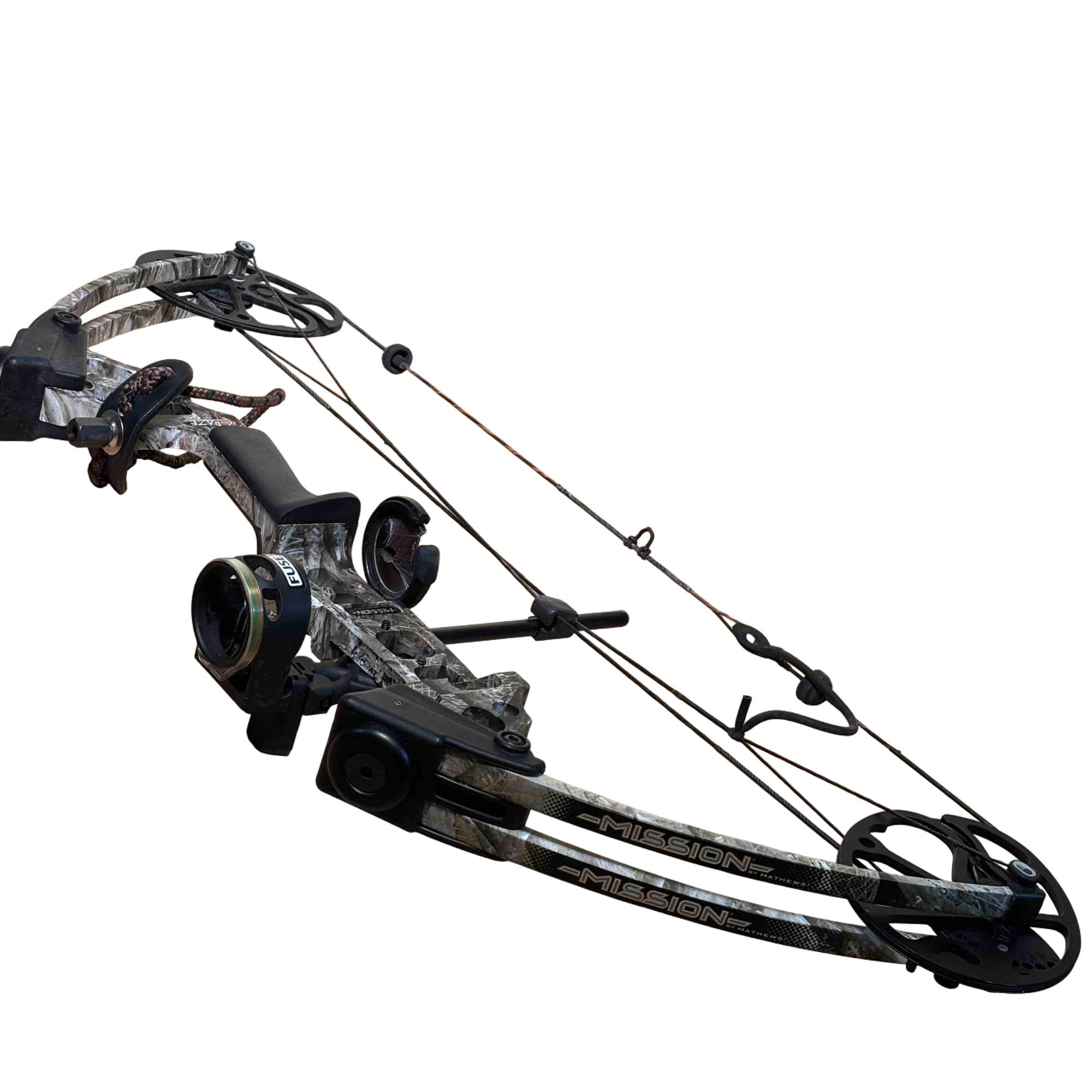 Mission Craze Camo 30" Draw Length 70 Lbs. Draw Wt Compound Bow 3304