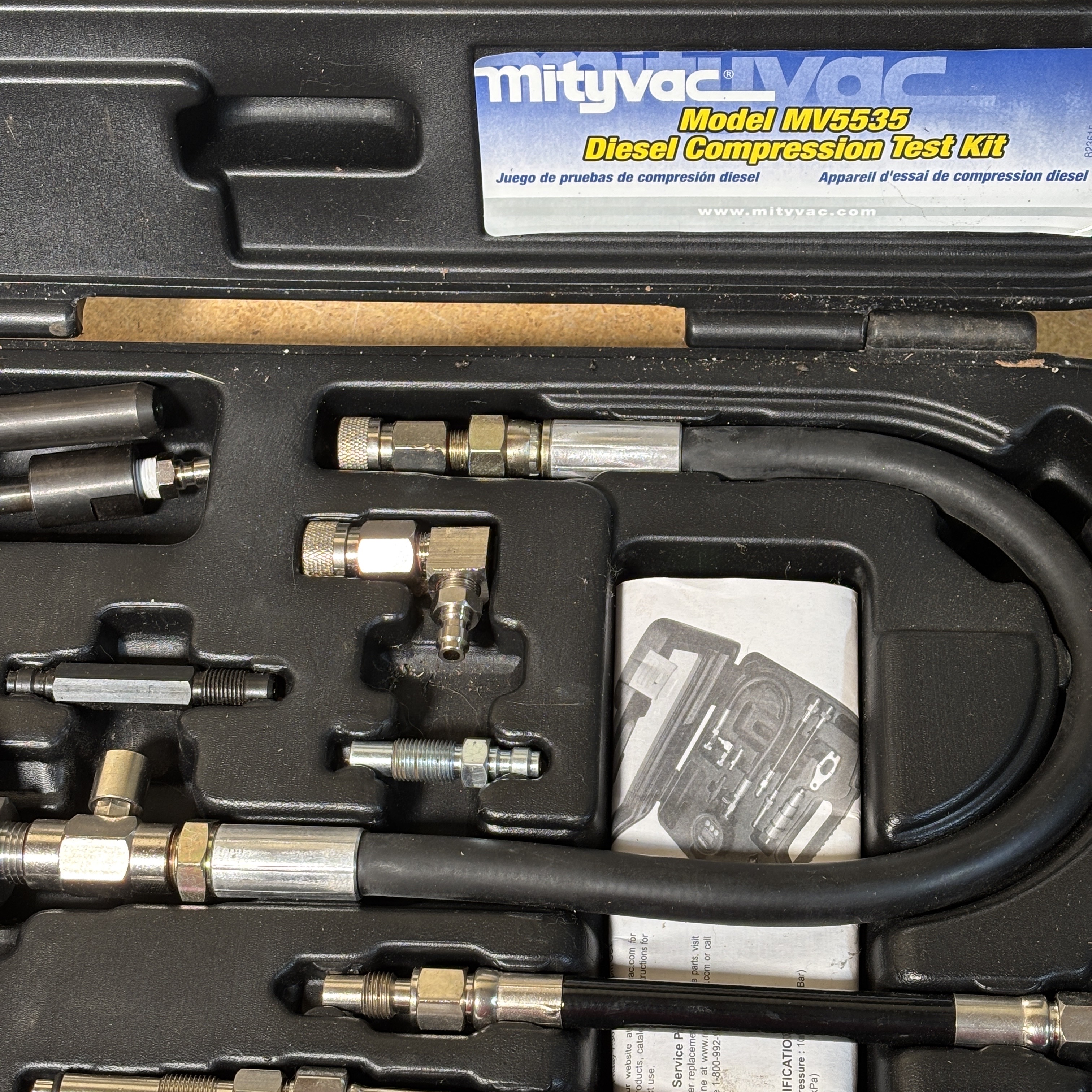 Mityvac MV5535 Digital Diesel Compression Test Kit