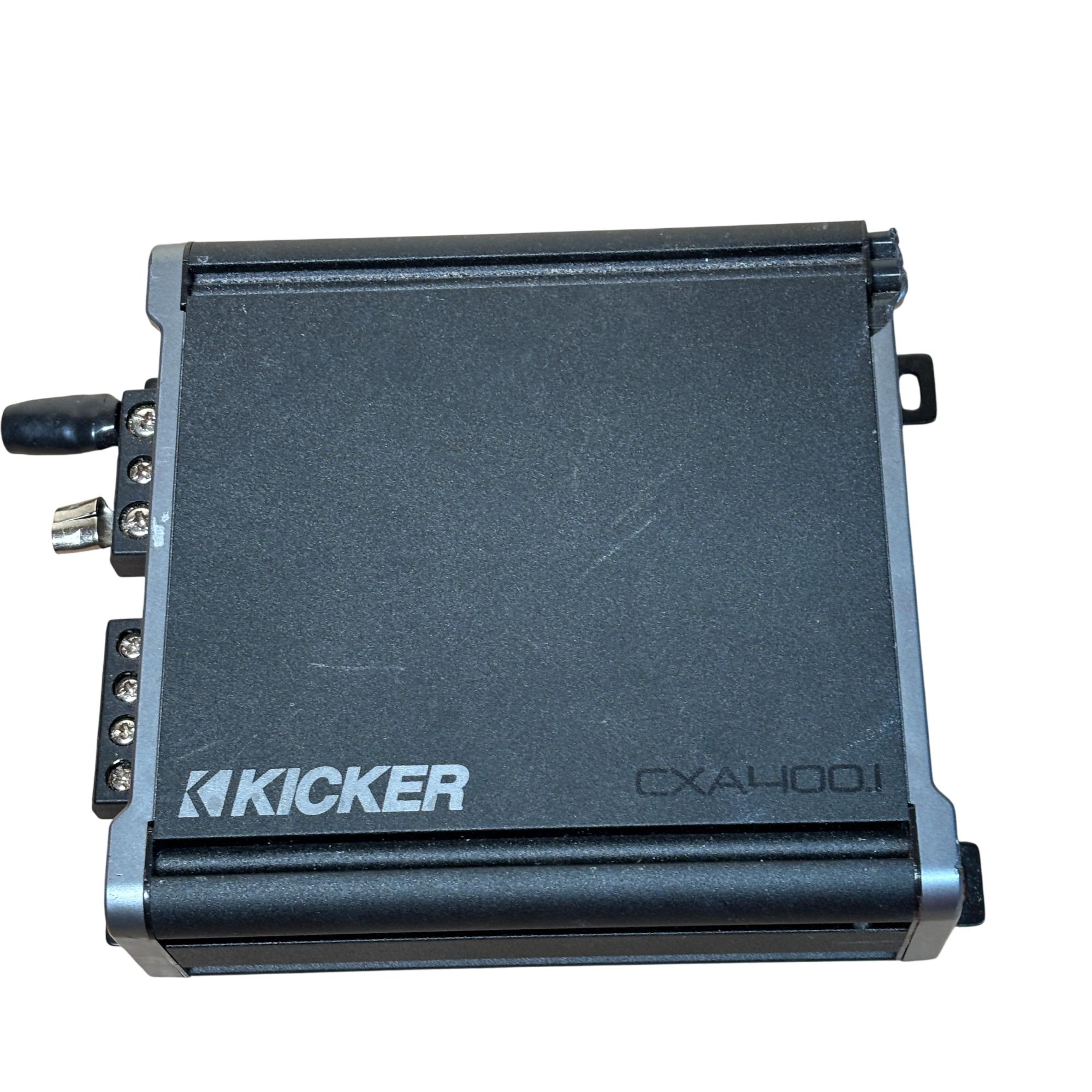 Kicker CXA400.1 Black 400-Watt Mono Class D Subwoofer Amplifier 2974