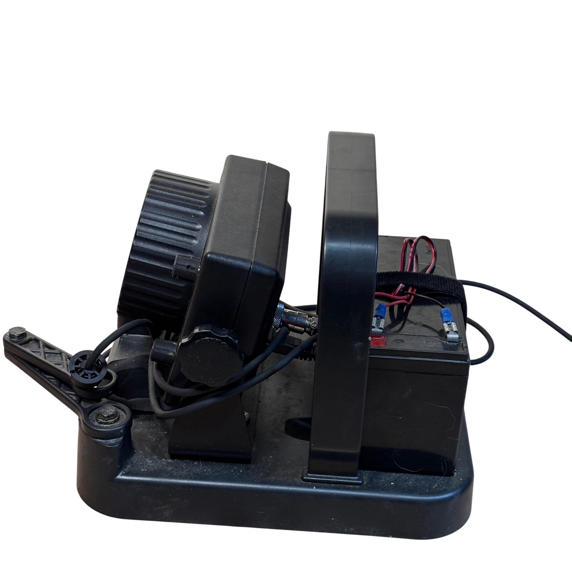 MarCum Technologies VX-1 Blk Entry-Level 3-Color Sonar Flasher Fish ...