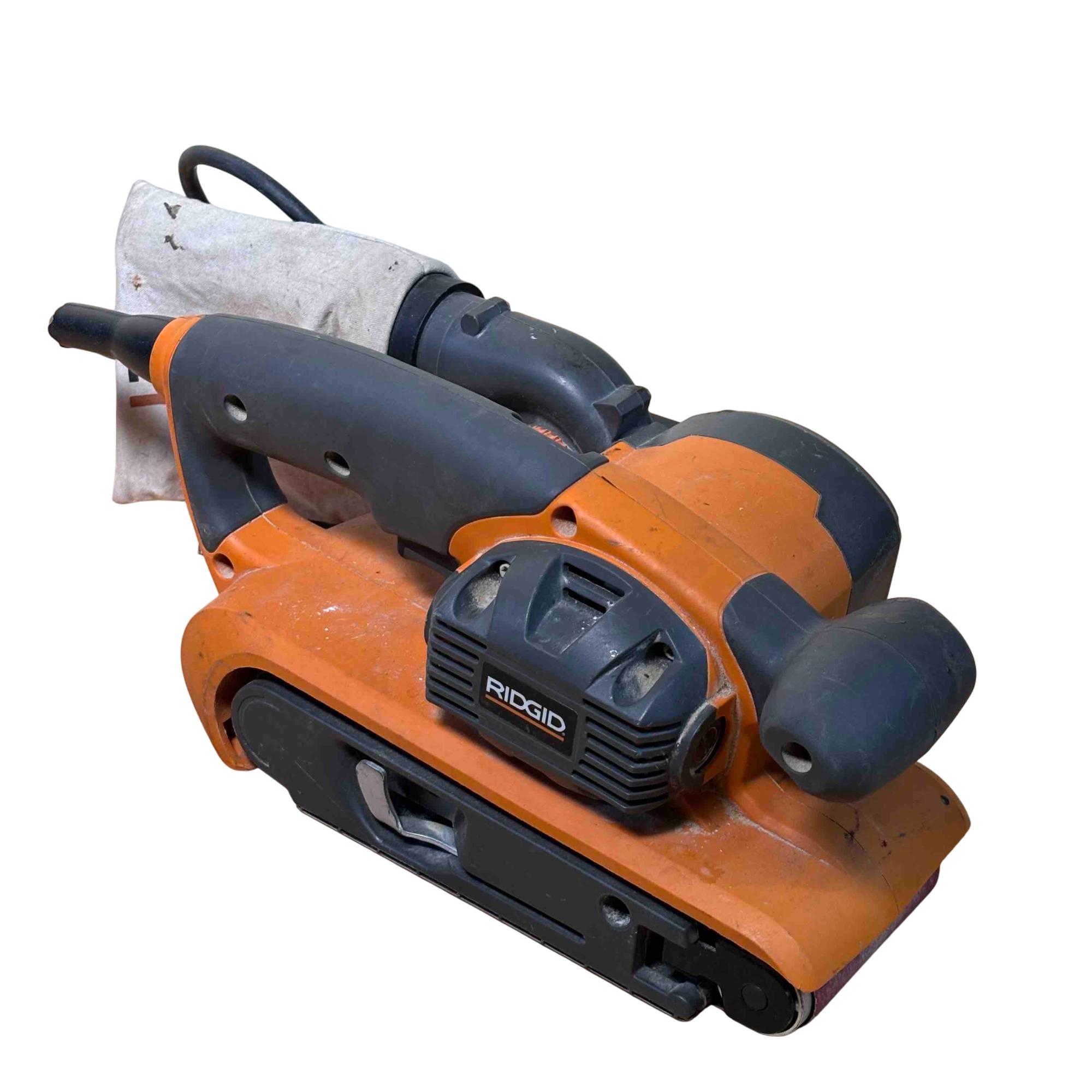 Ridgid R2740 6.5A Corded 3" W x 18" L Heavy-Duty Variable Speed Belt ...