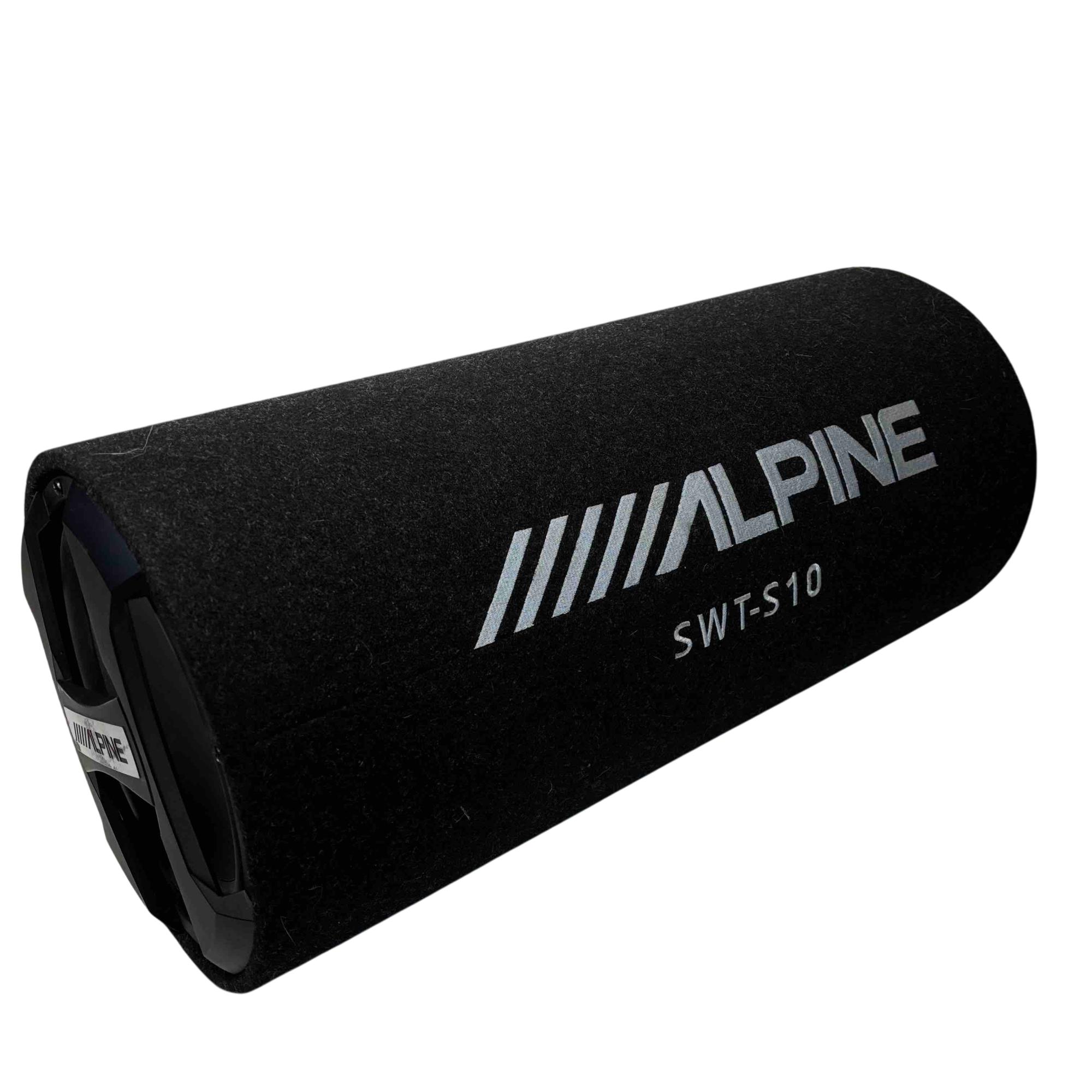 Alpine SWT-S10 Black 1200W Max (250W RMS) Single 10" Sealed Subwoofer
