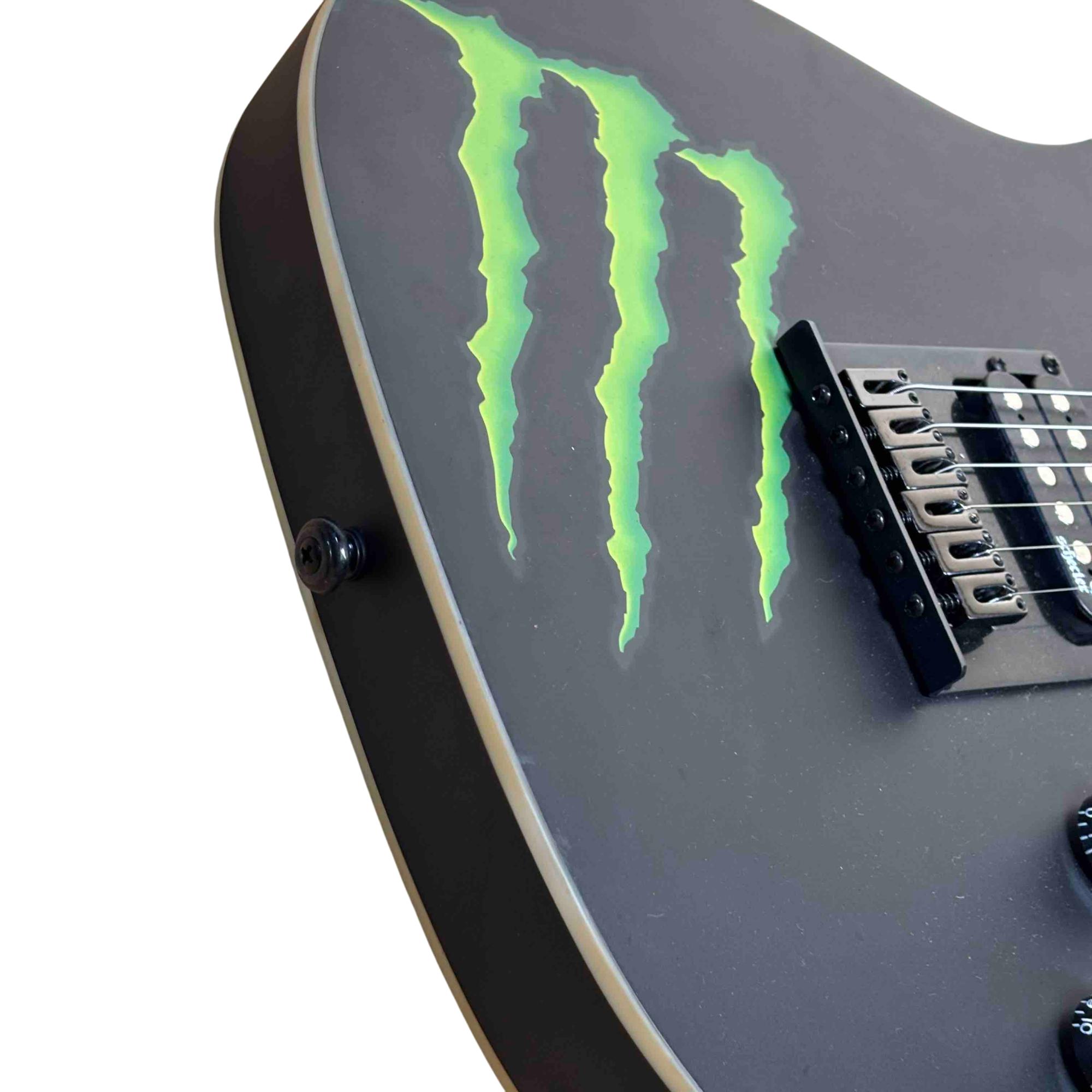Schecter Diamond Series PT Monster Energy Blk 6String 22Fret RH ...