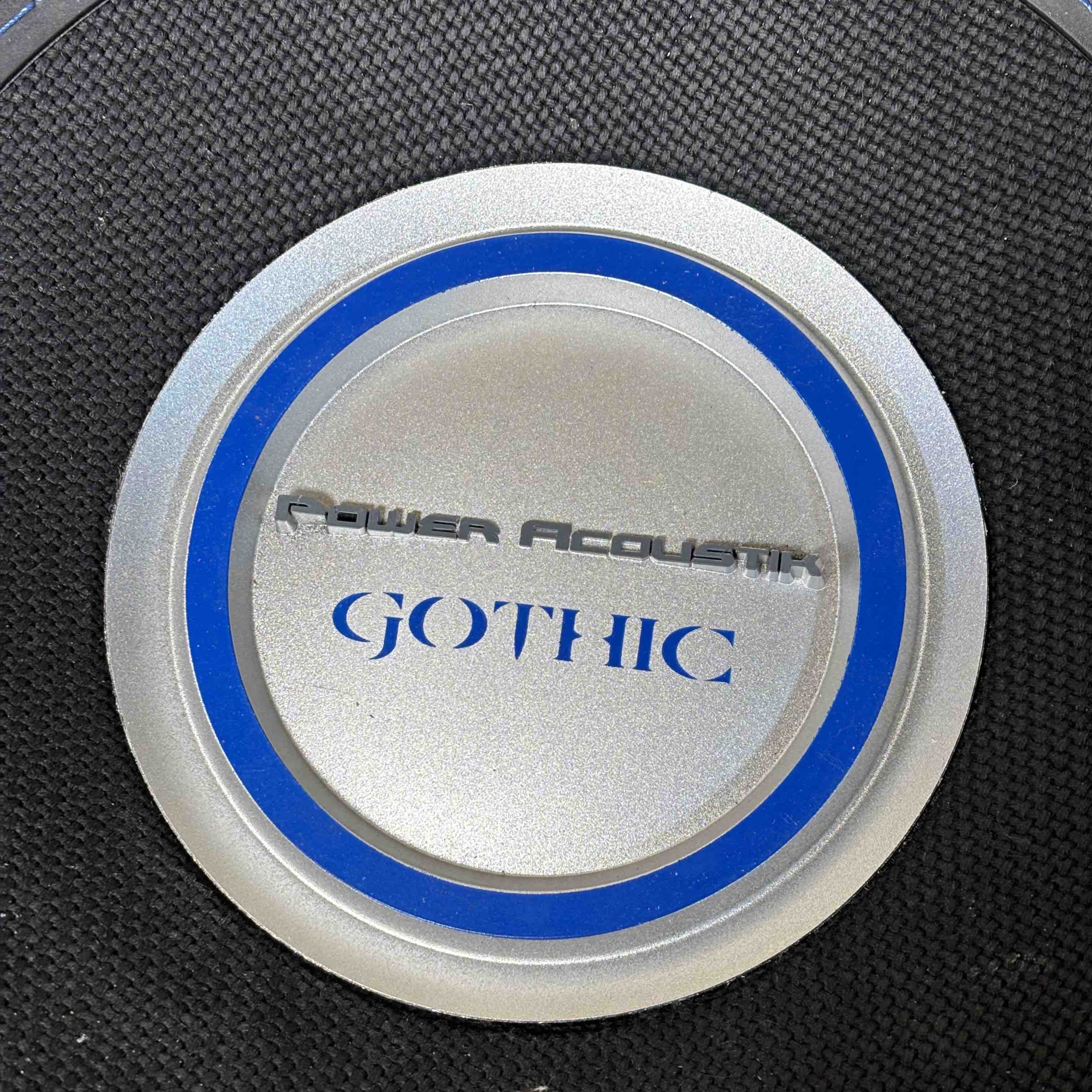 Power Acoustik Gothic GW-124 1200W RMS/2500W Peak 12" Subwoofers