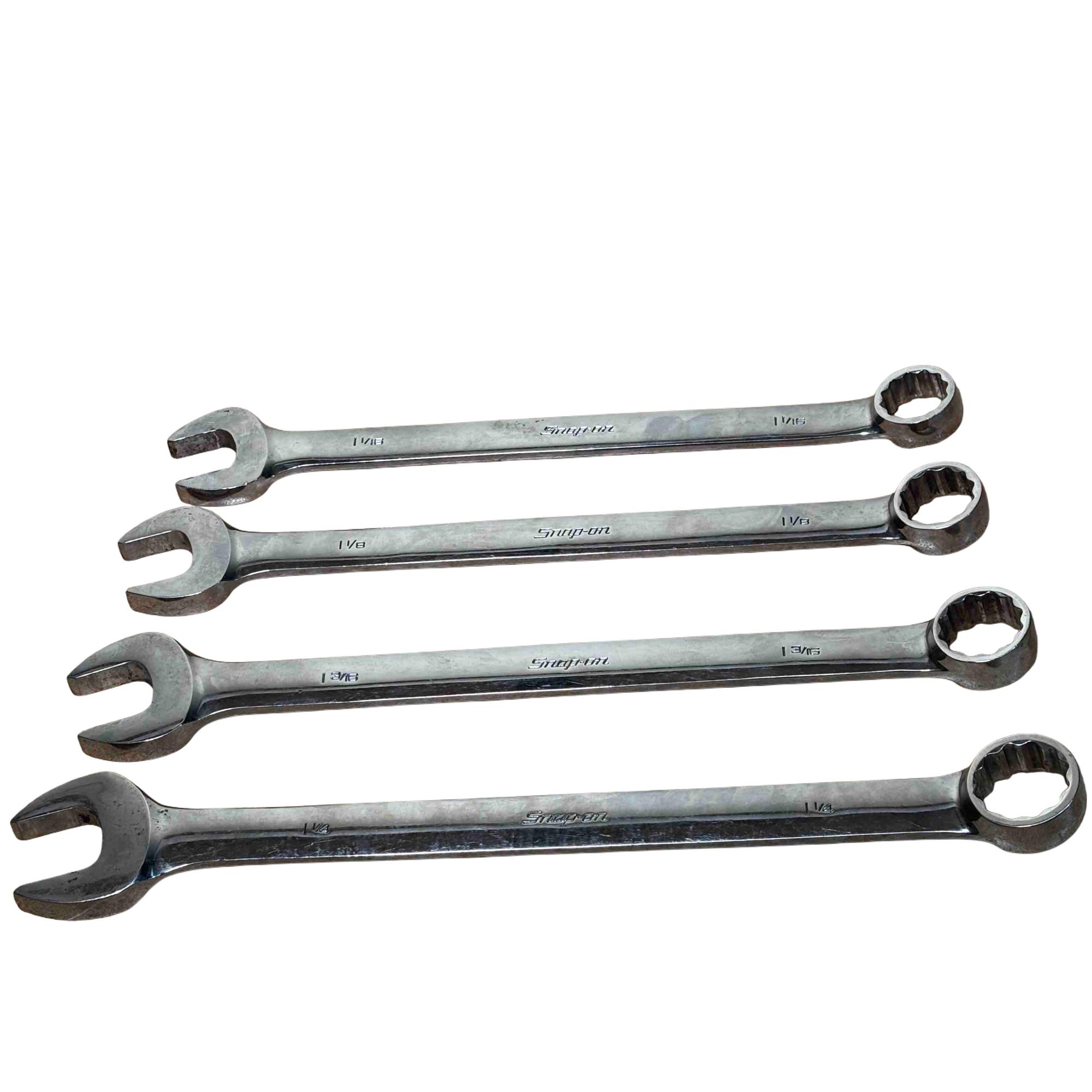 MAC Tools 4-Piece Metric Double-End Flare Nut Line Wrench Set