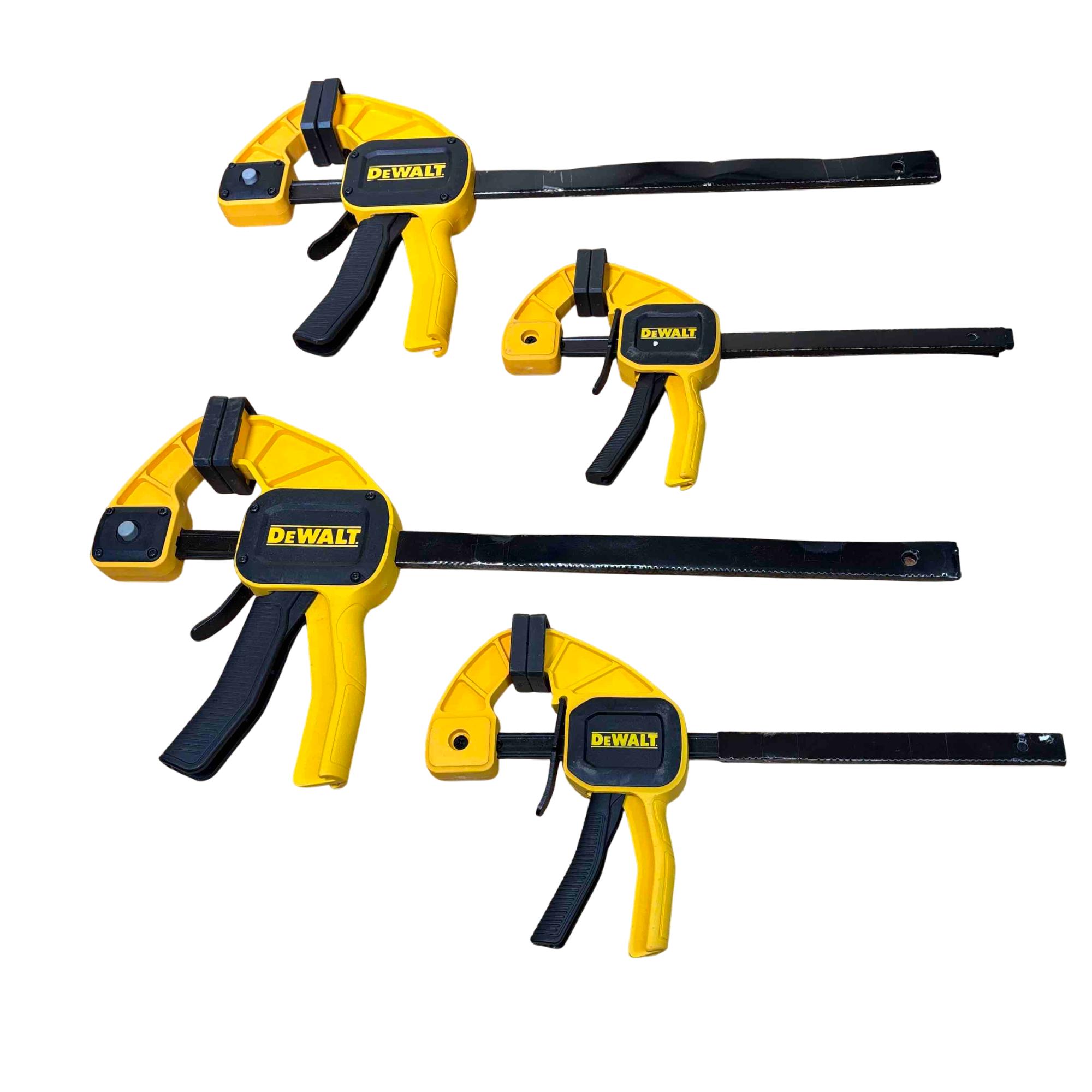 DeWalt 4-Piece Medium & Large Trigger Clamp Set