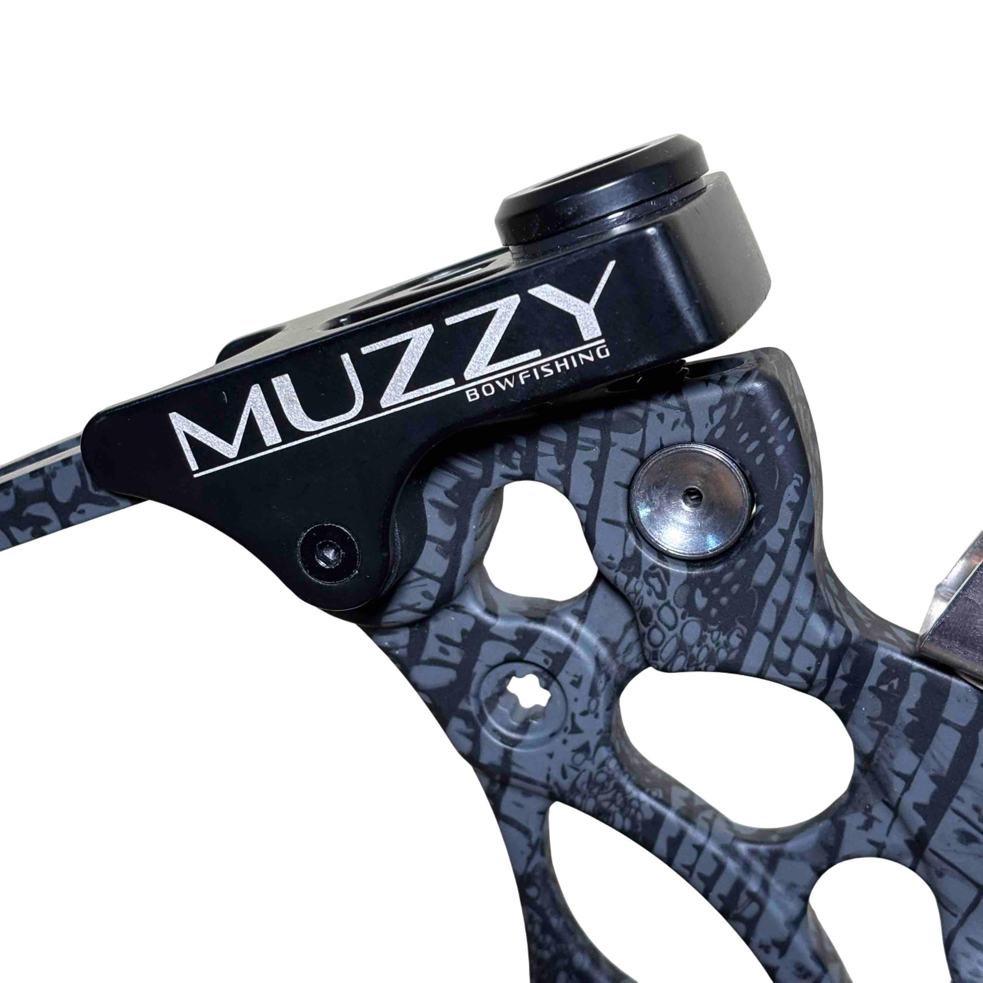 Muzzy V2 Black 25"-31.5" Draw Length 25-55 Lbs. Draw Wt. Bowfishing ...