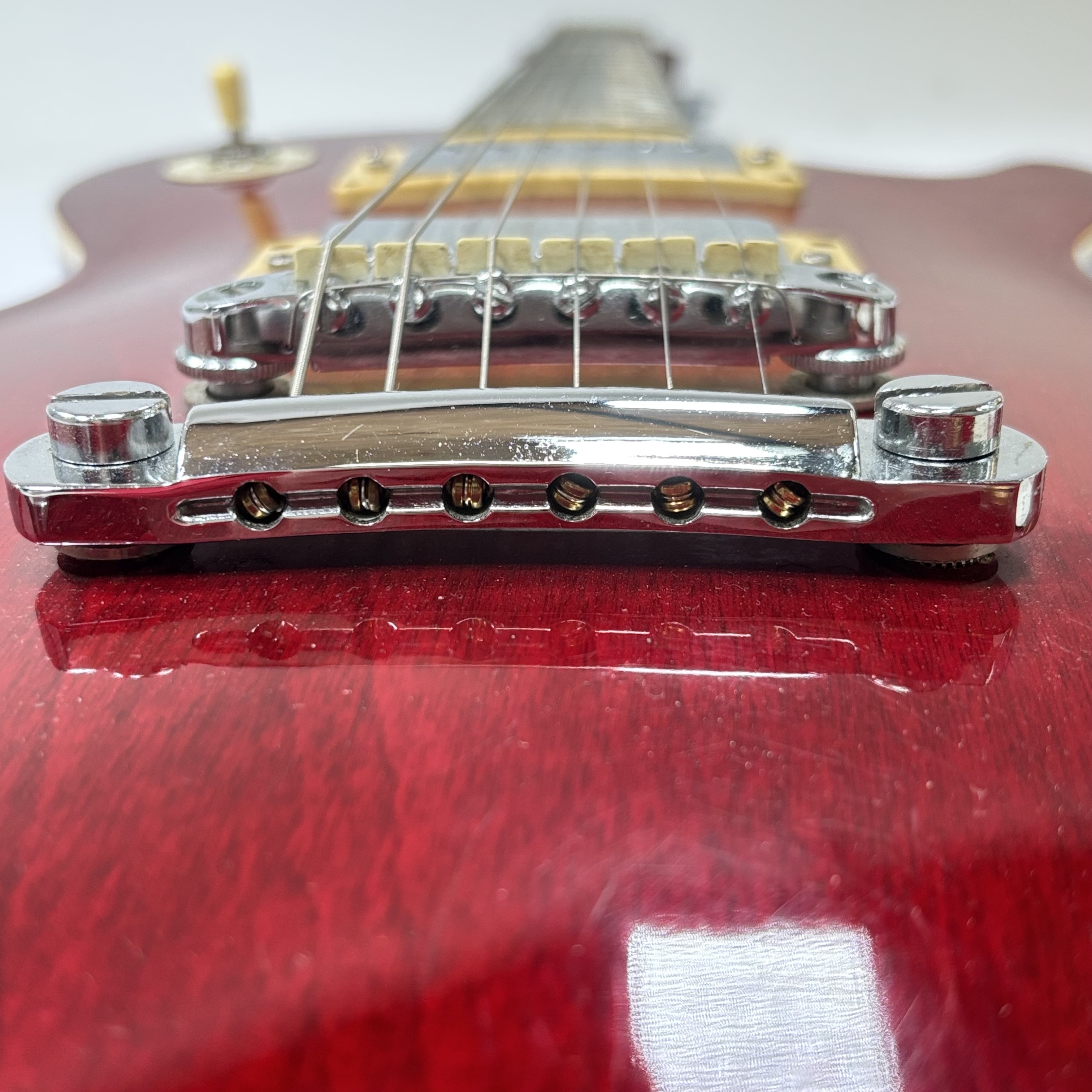 Lotus Red Electric 6-String - Right-Handed Guitar (Local Pickup)