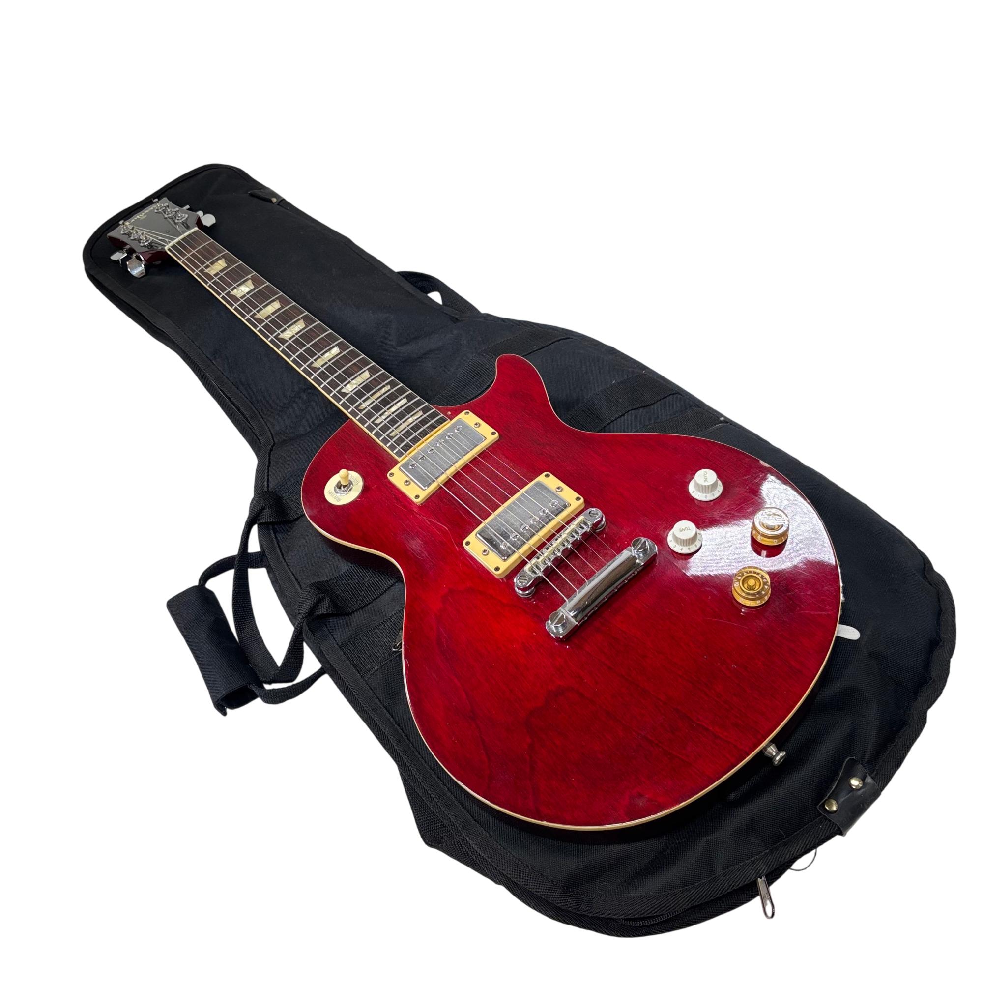Lotus Red Electric 6-String - Right-Handed Guitar (Local Pickup)