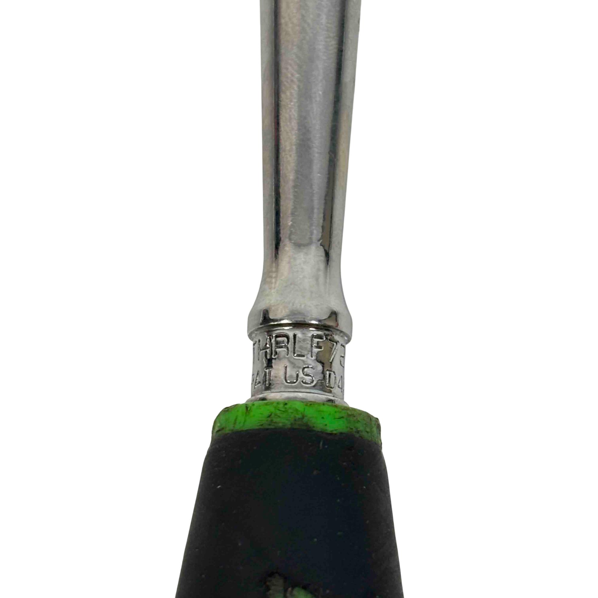 Snap-on THRLF72G 1/4" Drive Dual 80 Tech Long Handle Flex-Head Ratchet ...