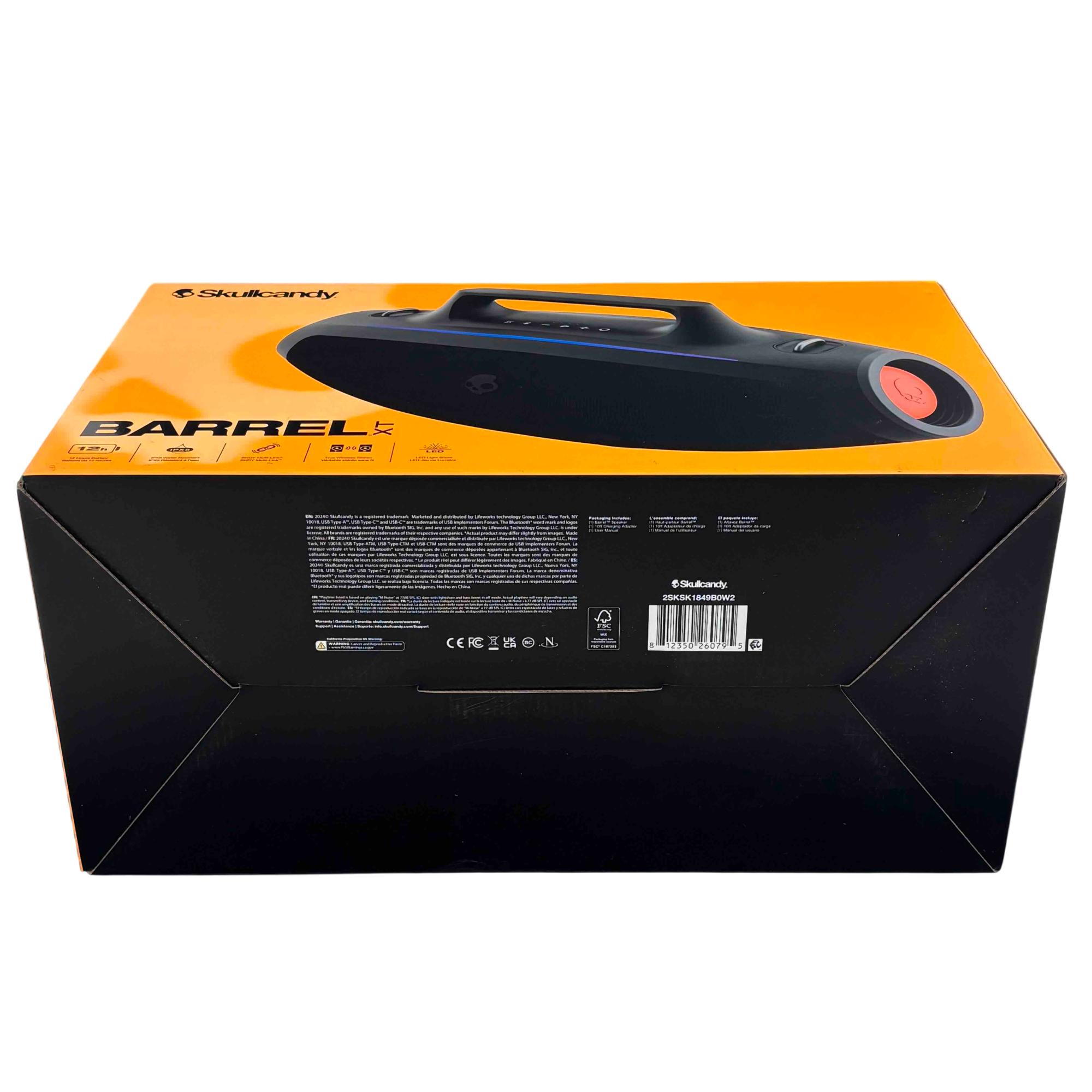 Skullcandy Barrel XT Party Wireless Bluetooth Boombox Speaker
