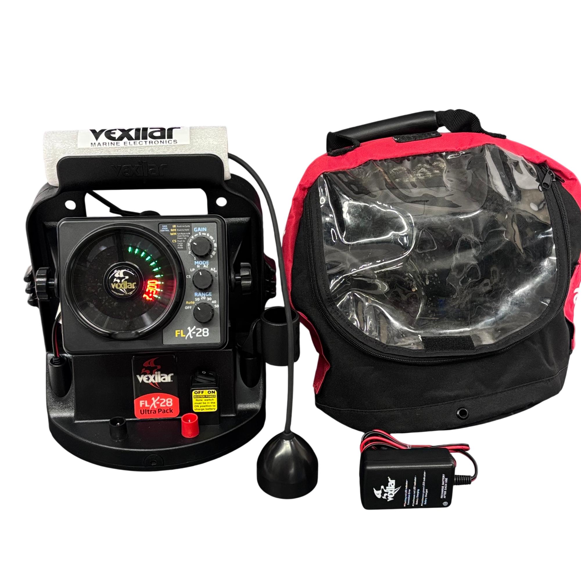 Vexilar FLX-28 Ultra Pack Sonar Ice Fishing Flasher