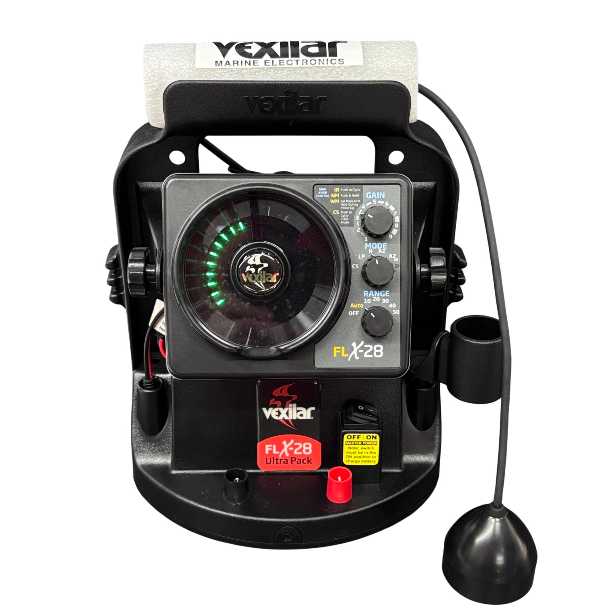 Vexilar FLX-28 Ultra Pack Sonar Ice Fishing Flasher