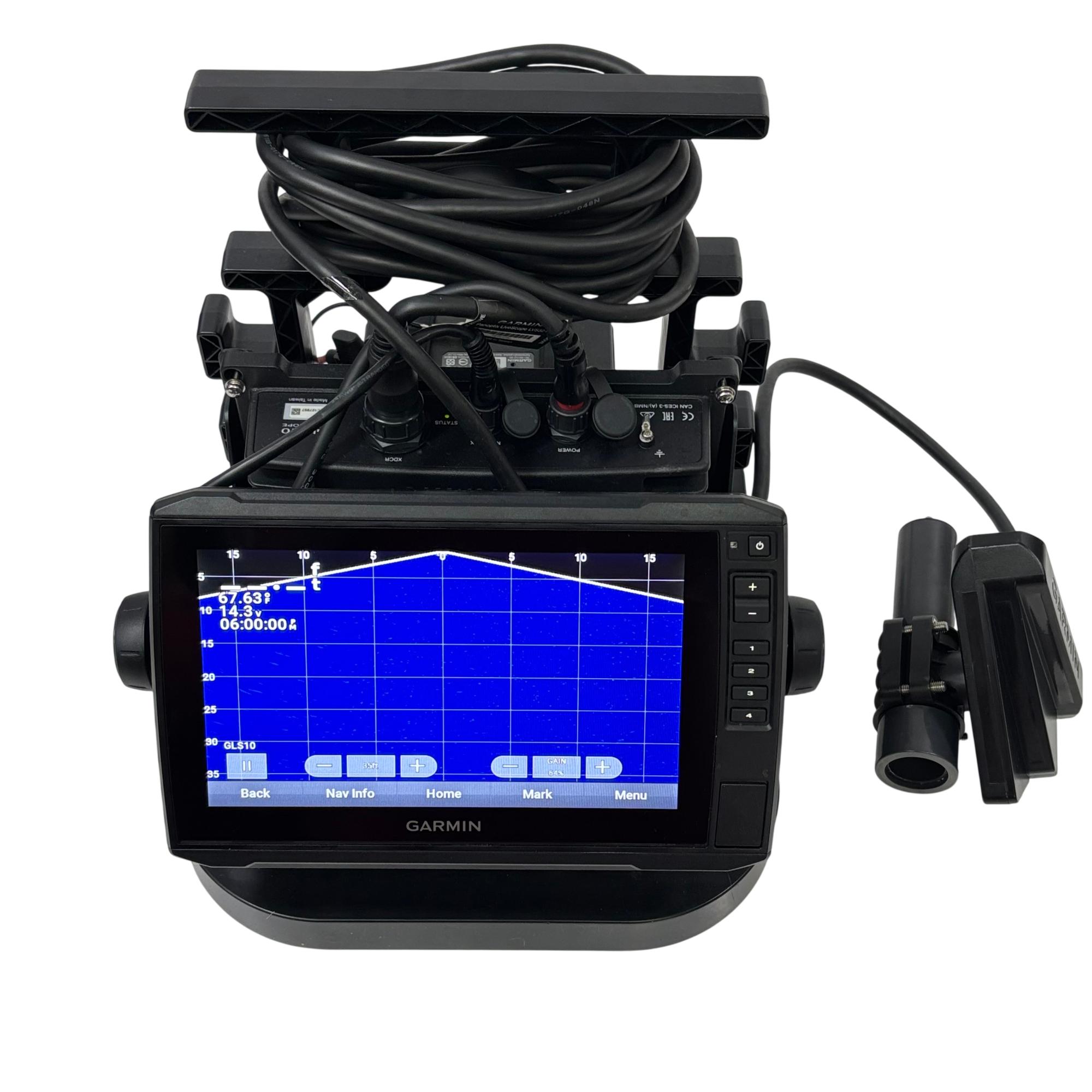 Garmin ECHOMAP UHD 93sv Chartplotter GLS10 Livescope Bundle