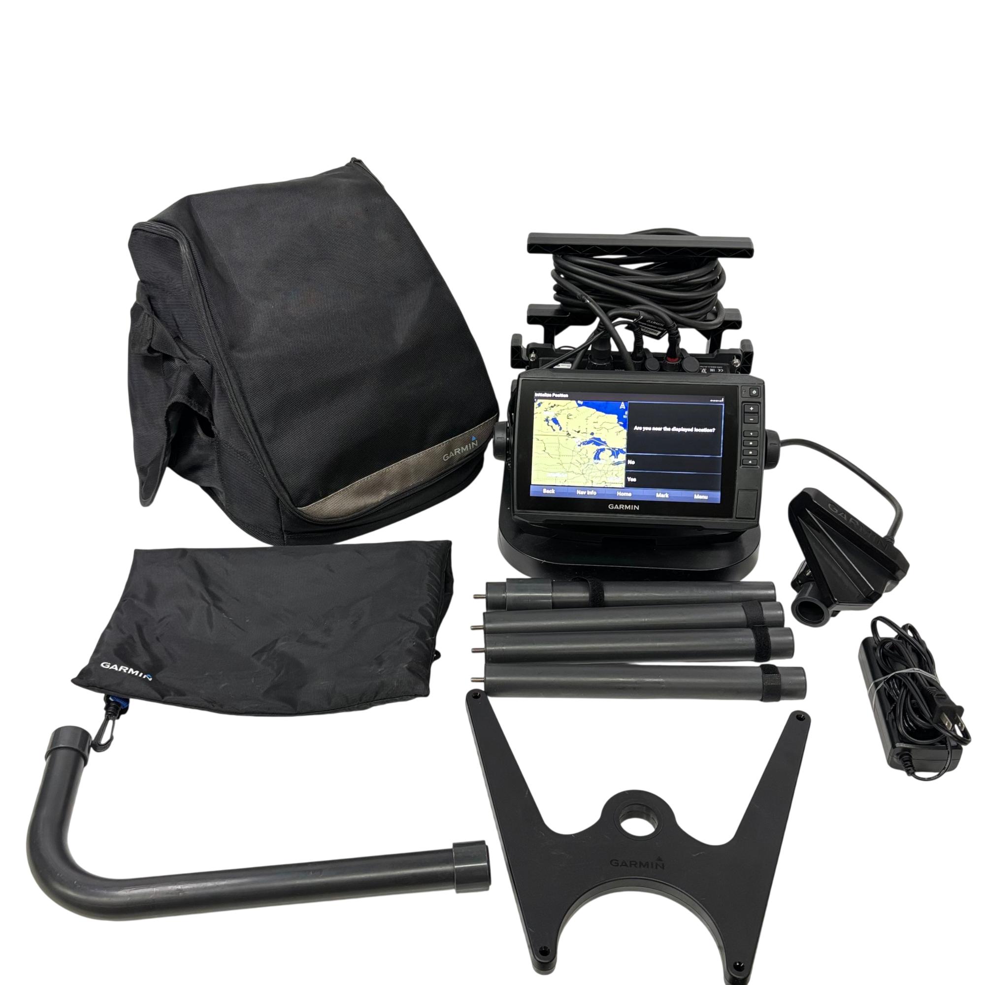 Garmin ECHOMAP UHD 93sv Chartplotter GLS10 Livescope Bundle