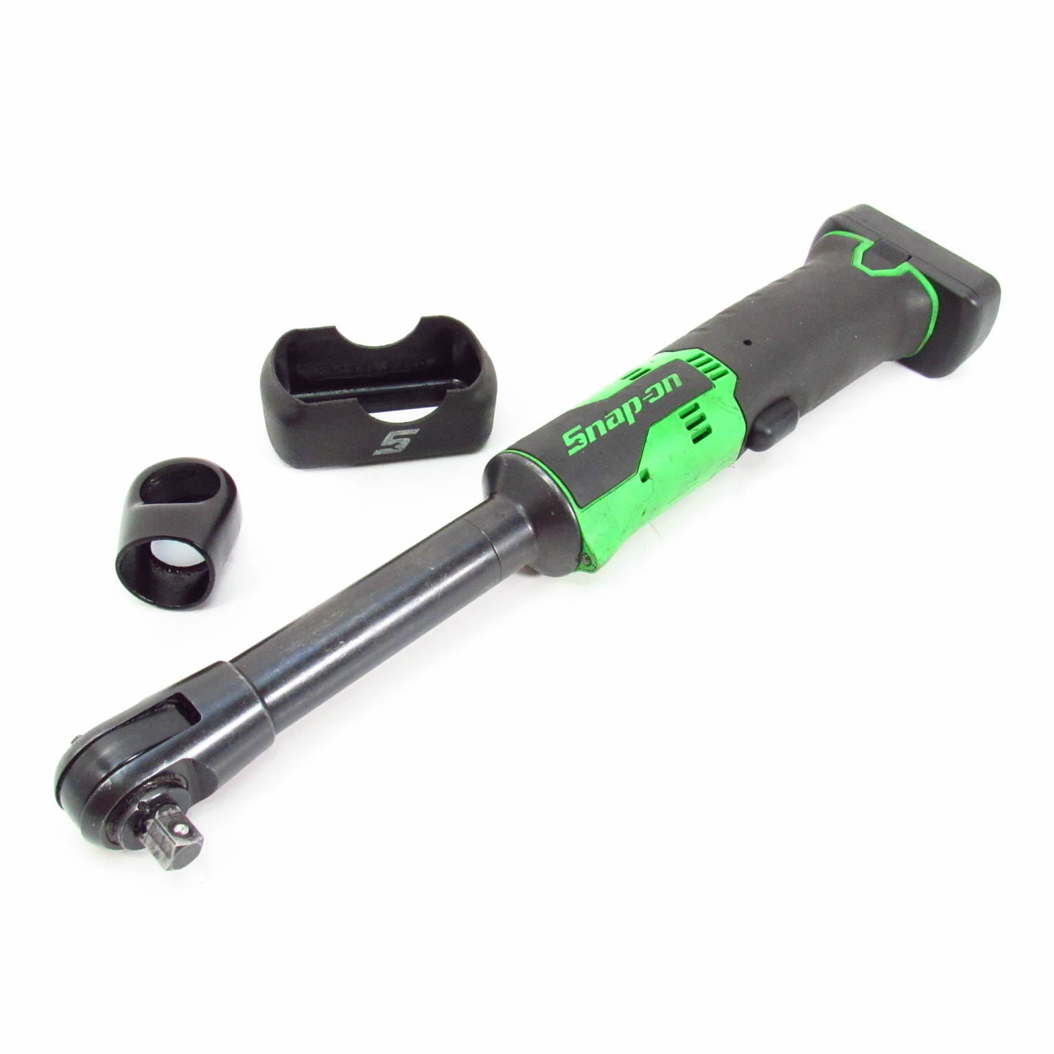 Snap-on Tools CTR767G 14.4V MicroLithium 3/8'' Drive Long Neck Ratchet ...