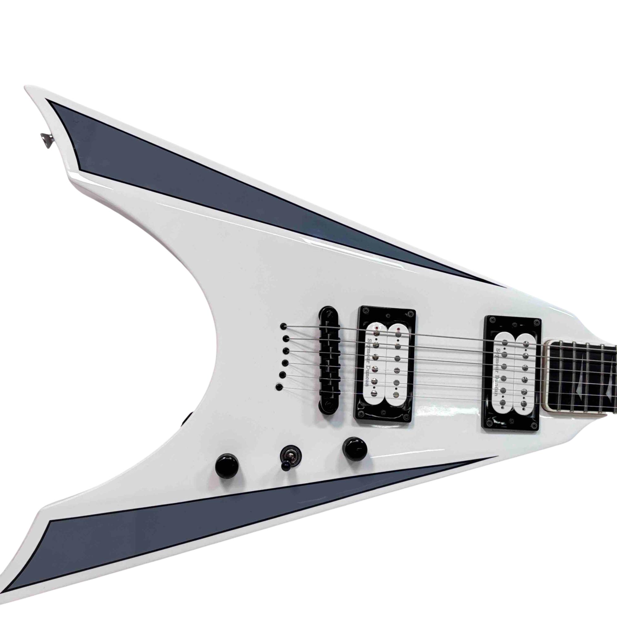 Kramer Nite-V Plus Alpine White Right Handed Six String Electric Guitar