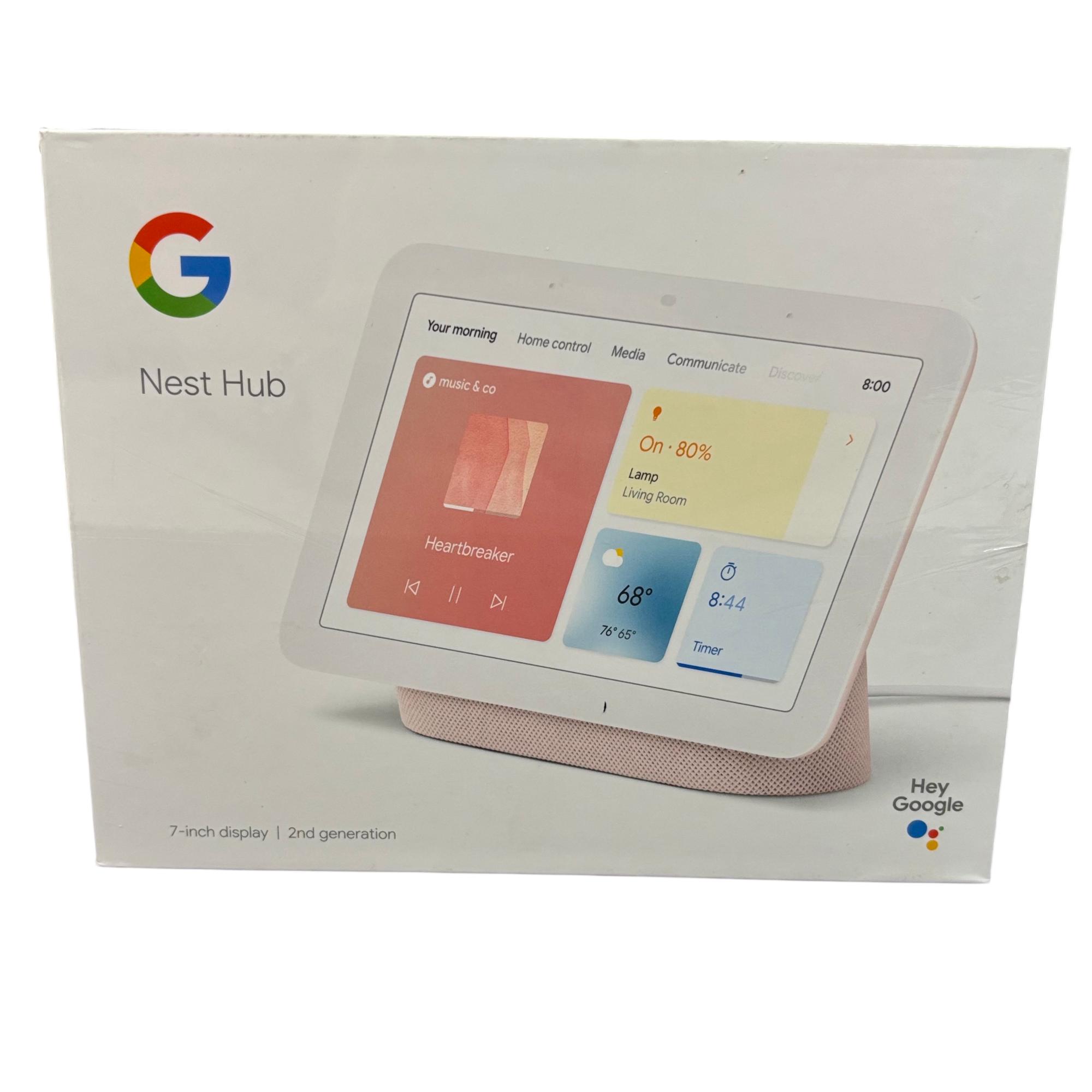 Google Nest Hub 2nd Gen 7” Smart Display - GA02307-US