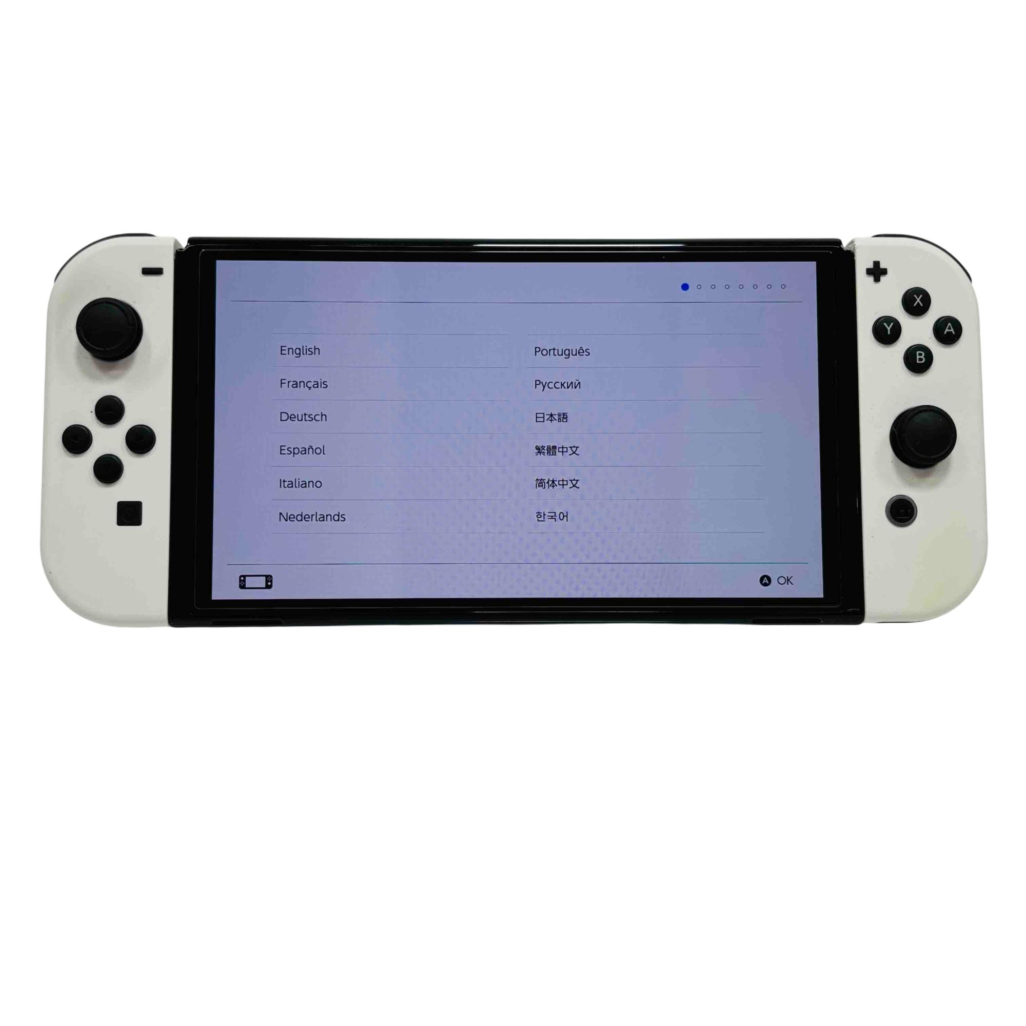 Nintendo Switch OLED HEG-001 64GB Video Game System - 1940