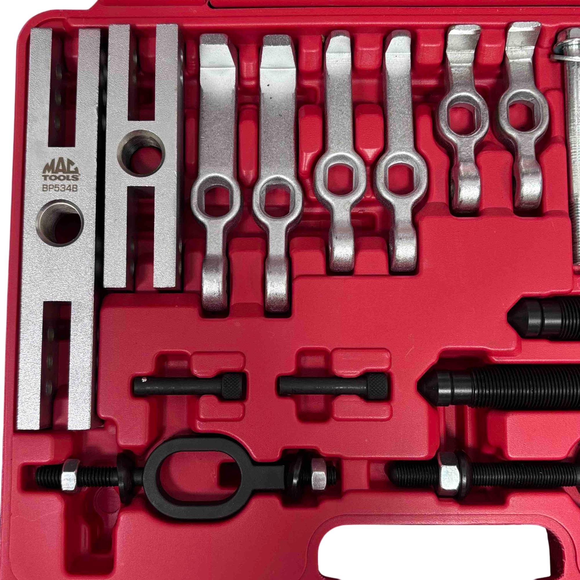 Mac Tools BP534B 22-Piece Bearing and Pulley Puller Set