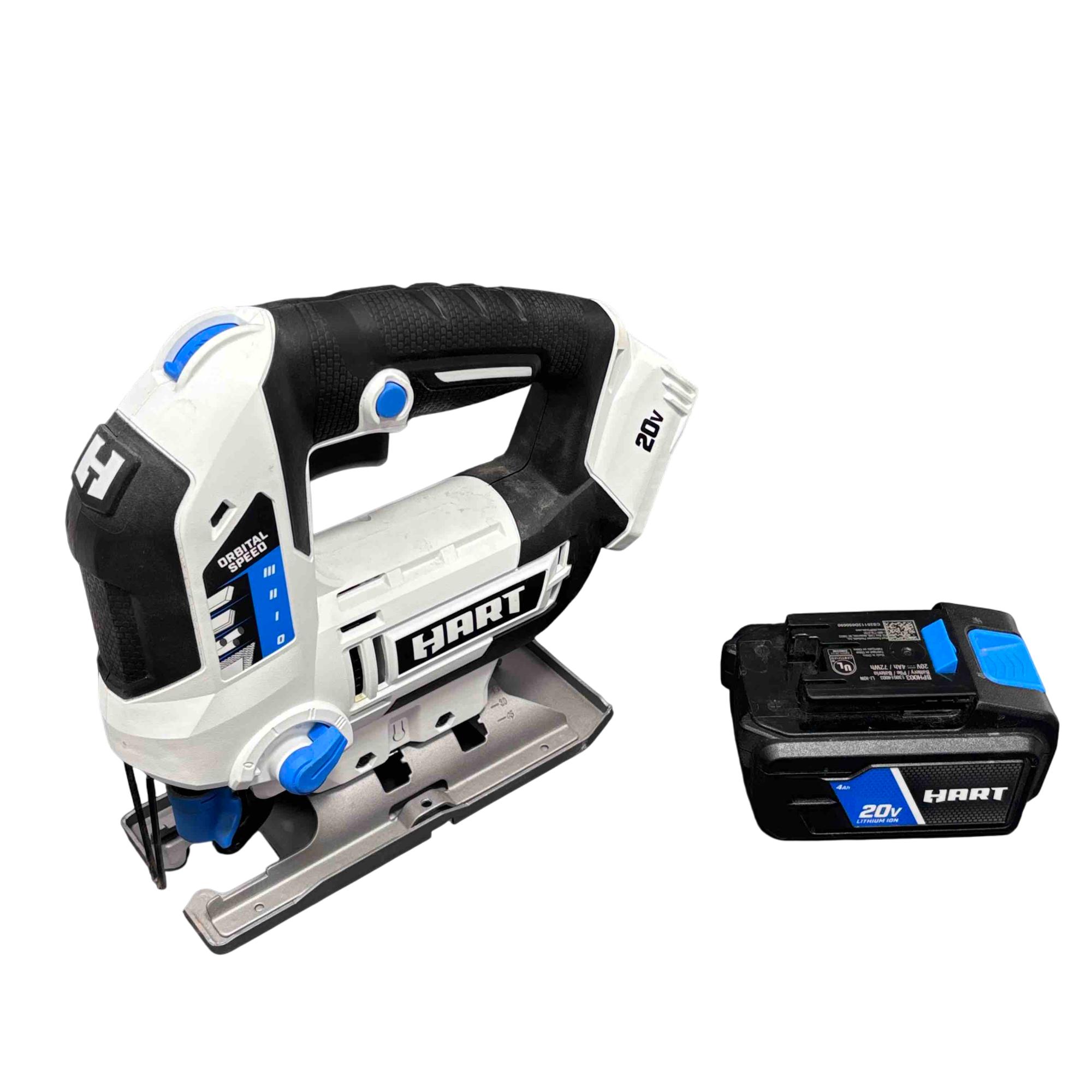 HART 20V Cordless Variable Speed Orbital Jigsaw - HPJS01VN