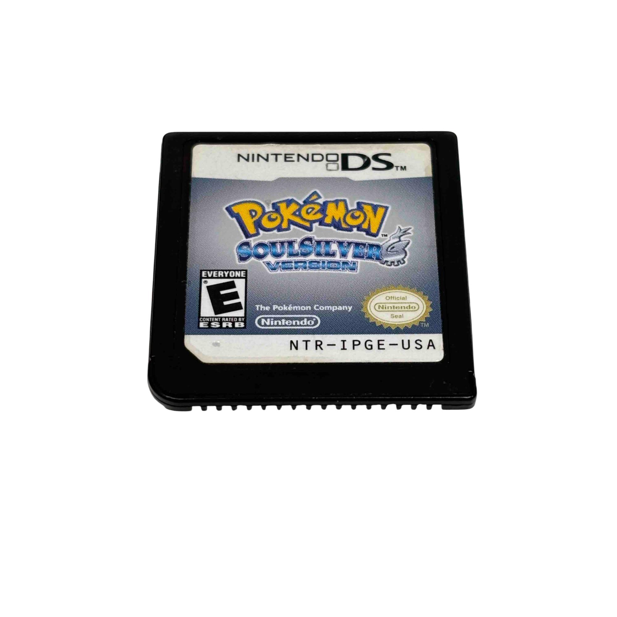 Nintendo DS Pokémon SoulSilver Version Video Game Cartridge