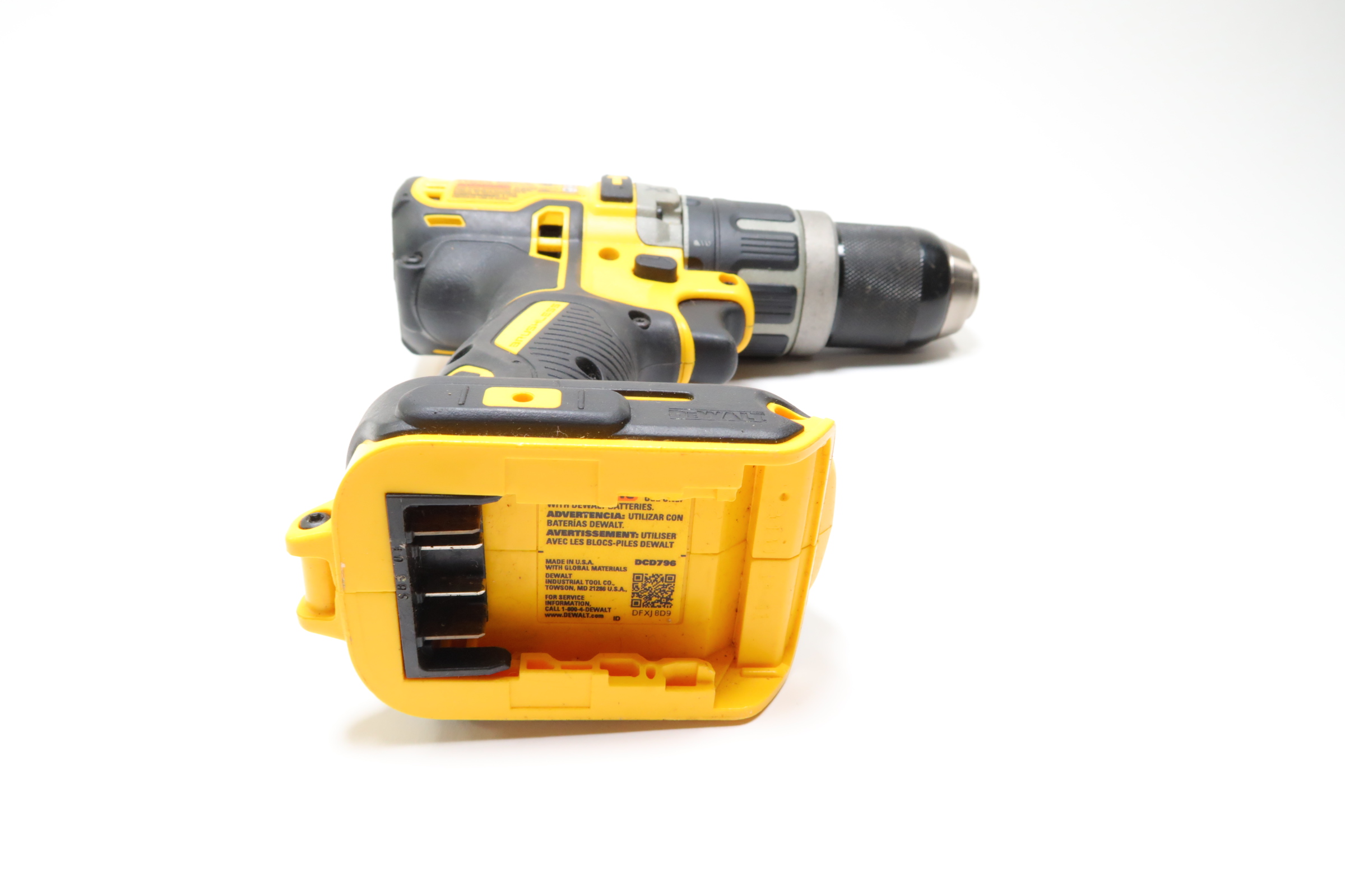 DeWalt DCD796 20V MAX XR Cordless Brushless 1/2" Hammer Drill/Driver