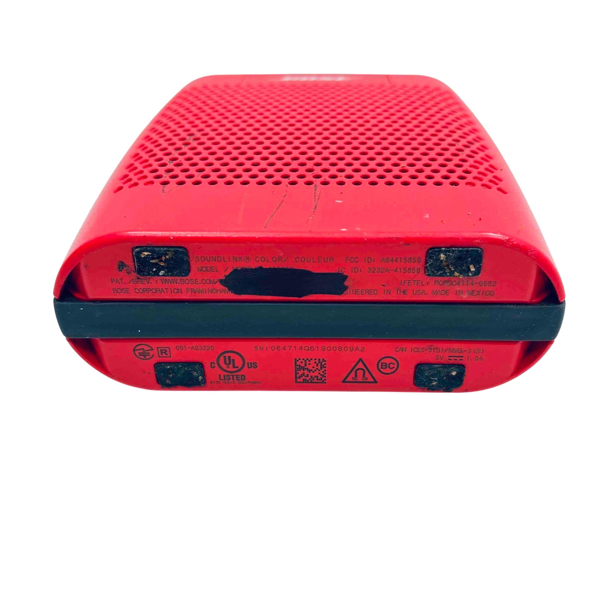 Bose Soundlink Color 415859 Wireless Bluetooth Speaker Red