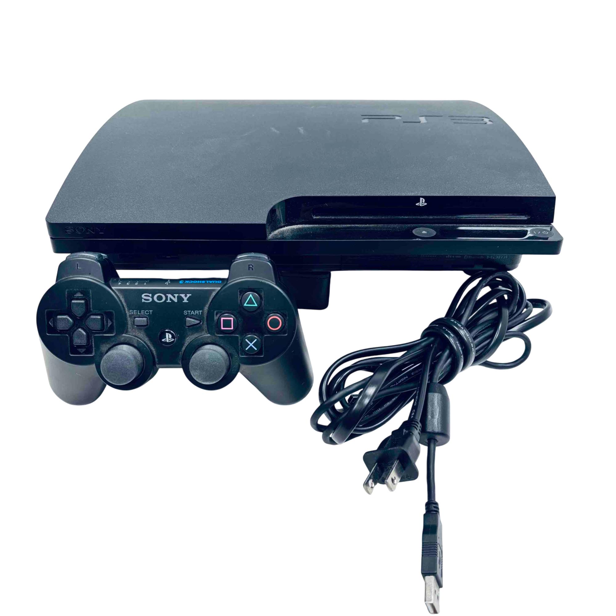 Sony PlayStation 3 Slim CECH-3001A 160GB HDD Home Video Game Console 6068