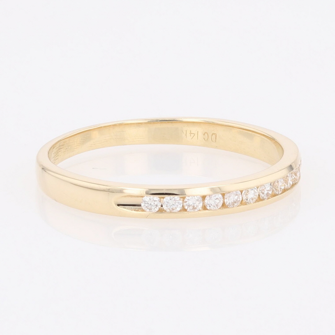 .23ctw Round Cut Diamond Channel-Set Wedding Band Ring 14k Yellow Gold ...