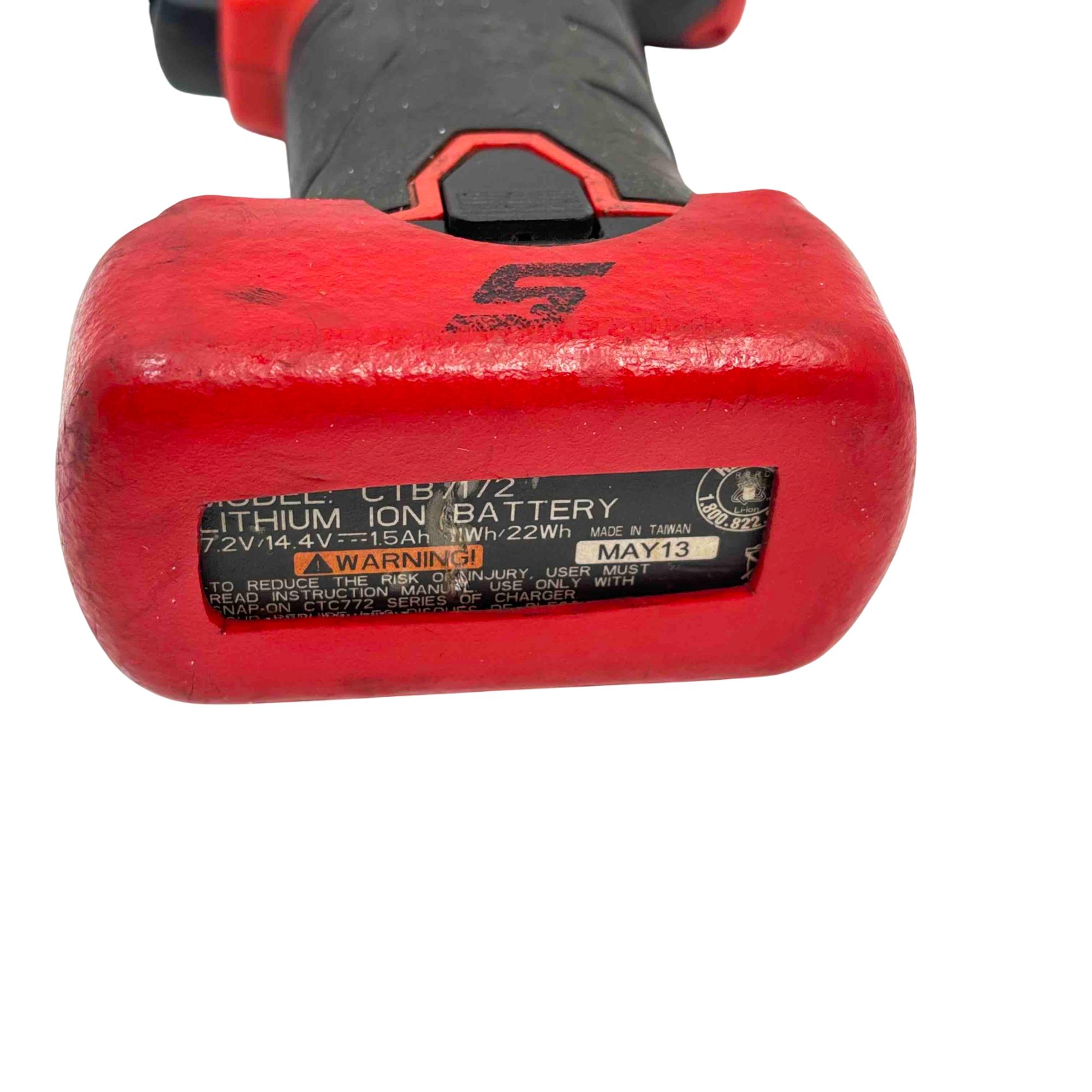 Snap-on Tools CT861 3/8" 14.4V Cordless Impact Driver Tool/Battery Only
