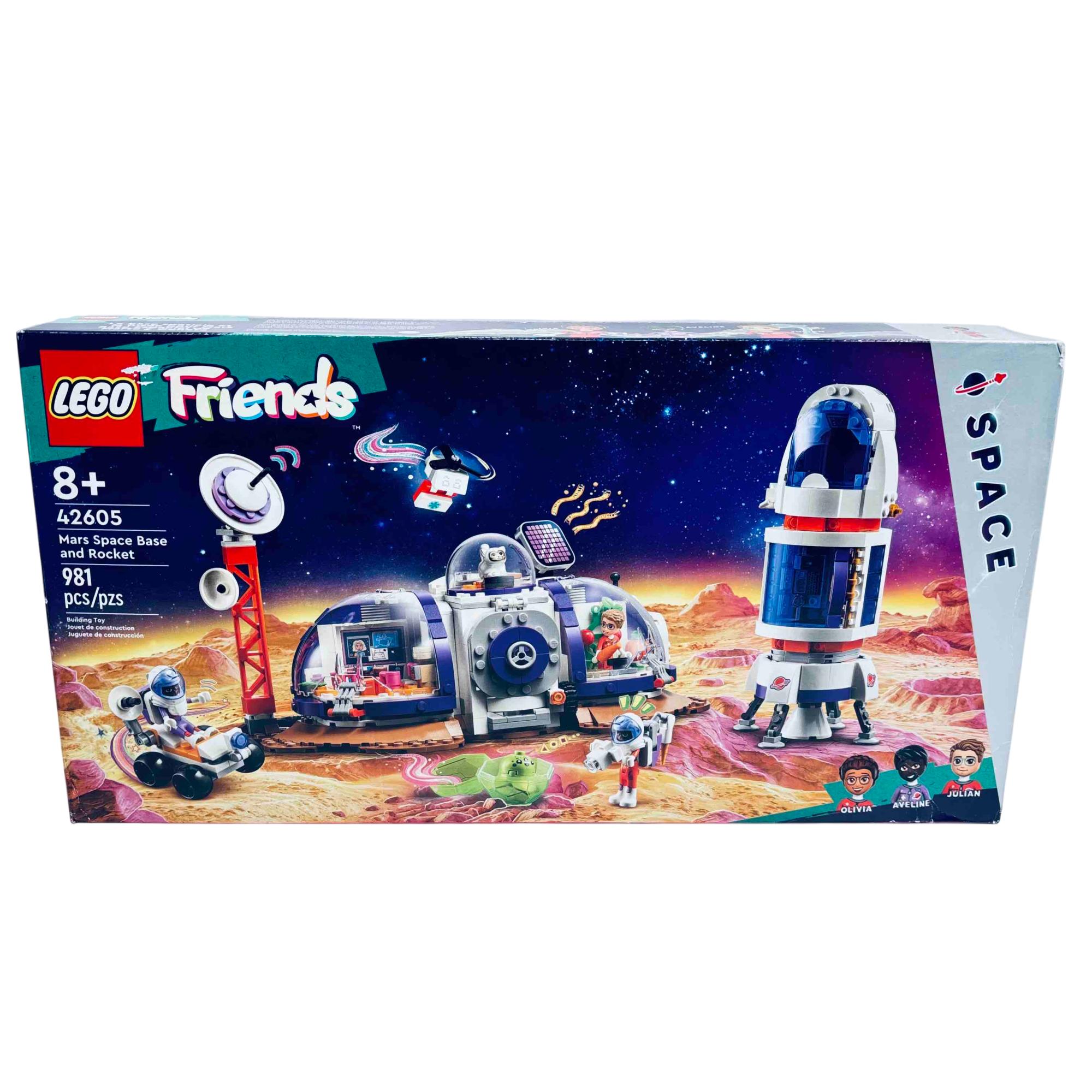 LEGO Friends Space 42605 Mars Space Base and Rocket Building Set 981 Pieces