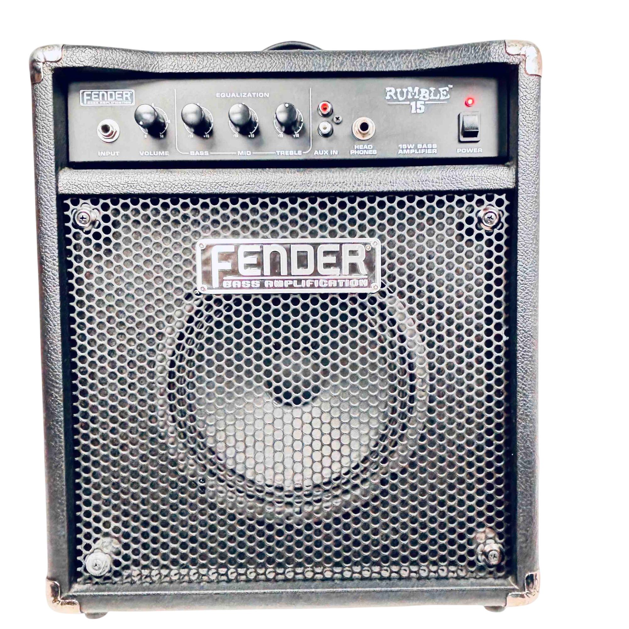 Fender Rumble 15 15 Watt Bass Combo Amplifier