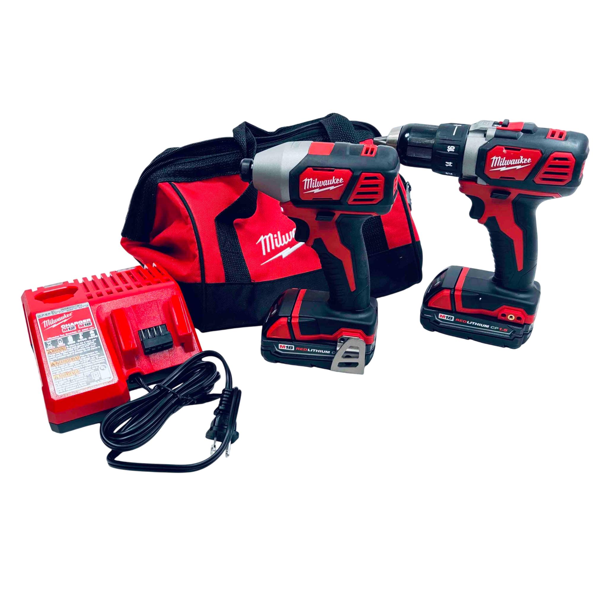 Milwaukee 2691-22 18V Cordless 2-Tool Combo Set Drill/Impact Driver