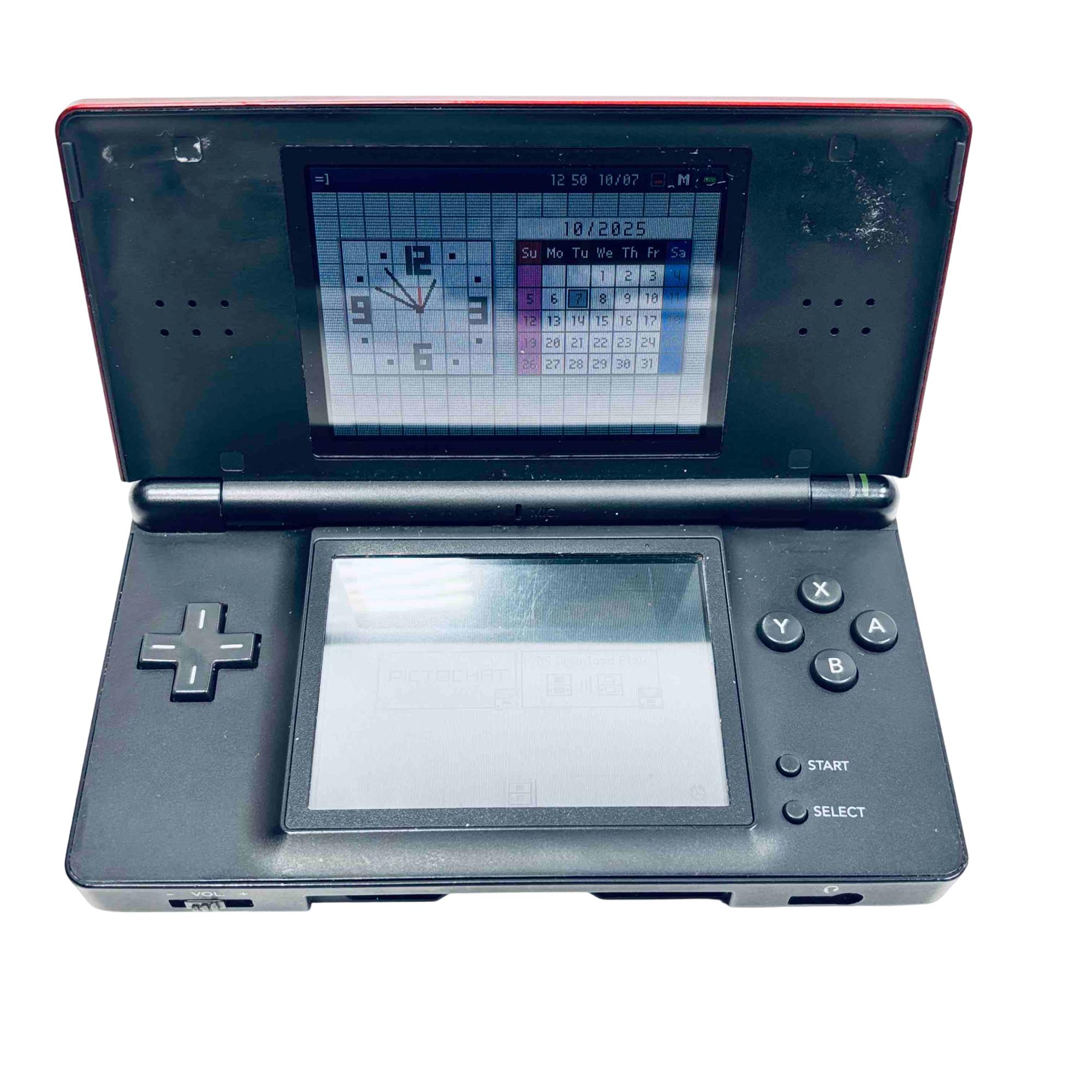 Nintendo DS Lite USG-001 Handheld Video Game System Red