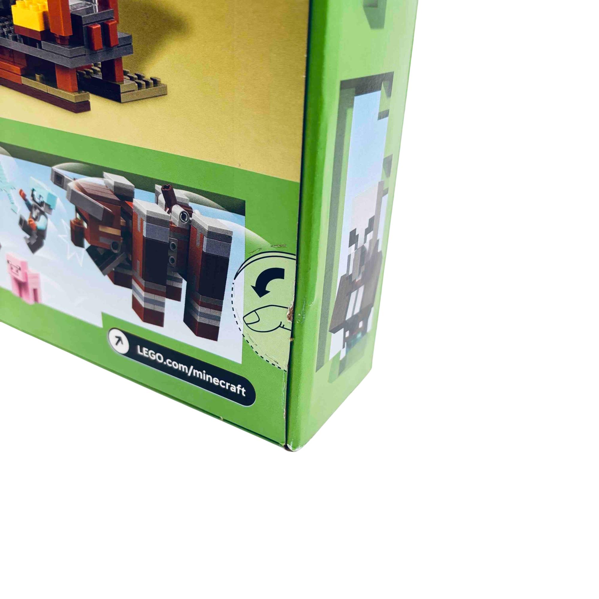 LEGO 21278 Minecraft The Pillager Outpost and Ravager Building Set 665 ...