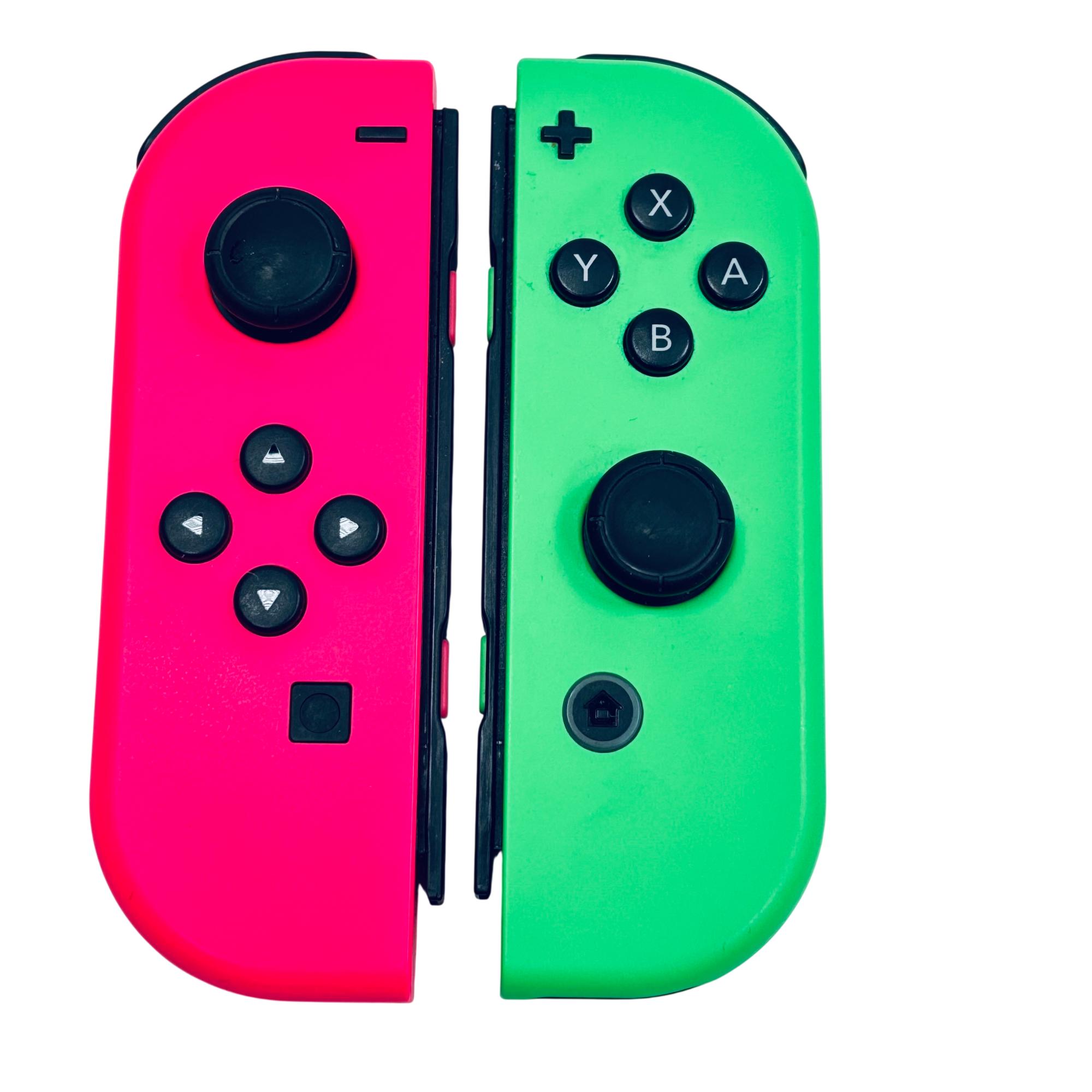 Nintendo Switch HAC-016 Joy-Con (L/R) Neon Pink/Neon Green Controllers