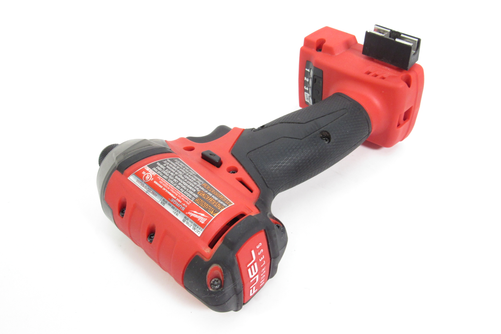 Milwaukee 2760-20 M18 FUEL 18V Li-ion SURGE 1/4'' Hex Impact Driver ...
