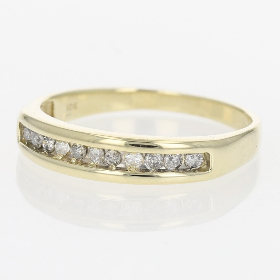 .22ctw Round Cut Diamond Channel-Set Wedding Band Ring 10k Yellow Gold ...
