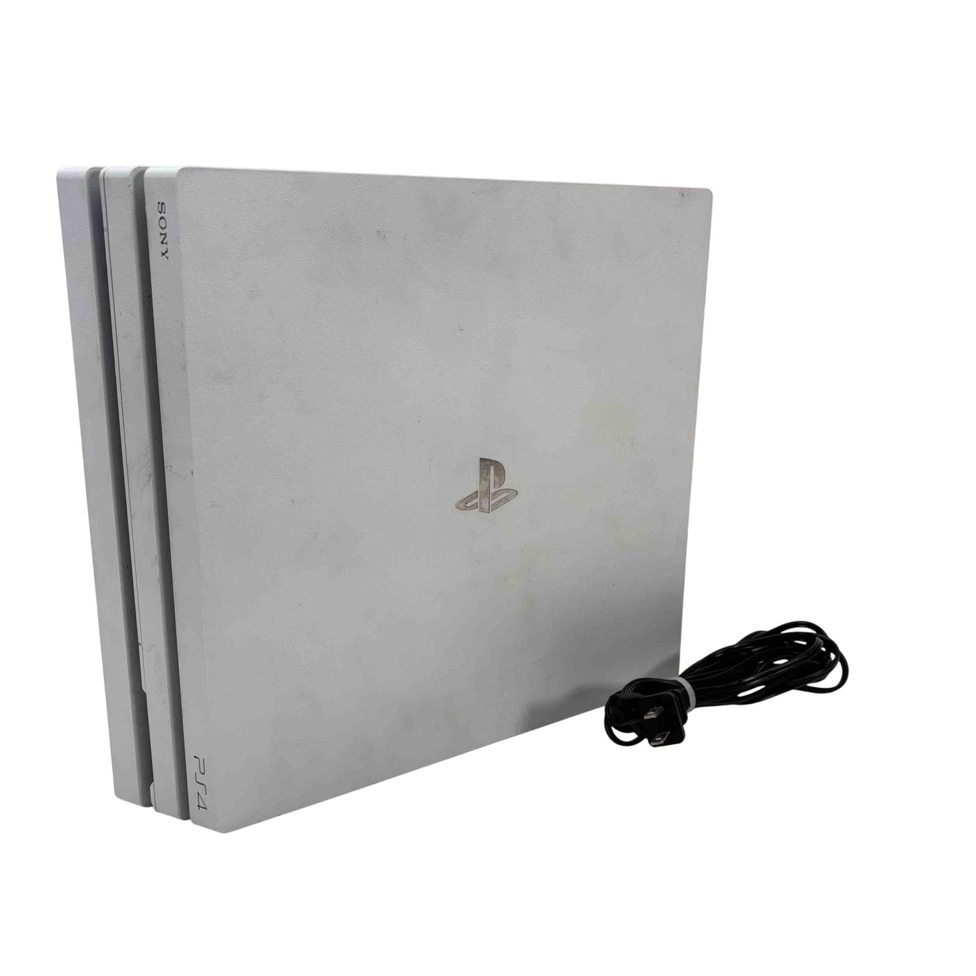 Sony PlayStation 4 Pro CUH-7215B Glacier White 1TB Home Video Gaming ...