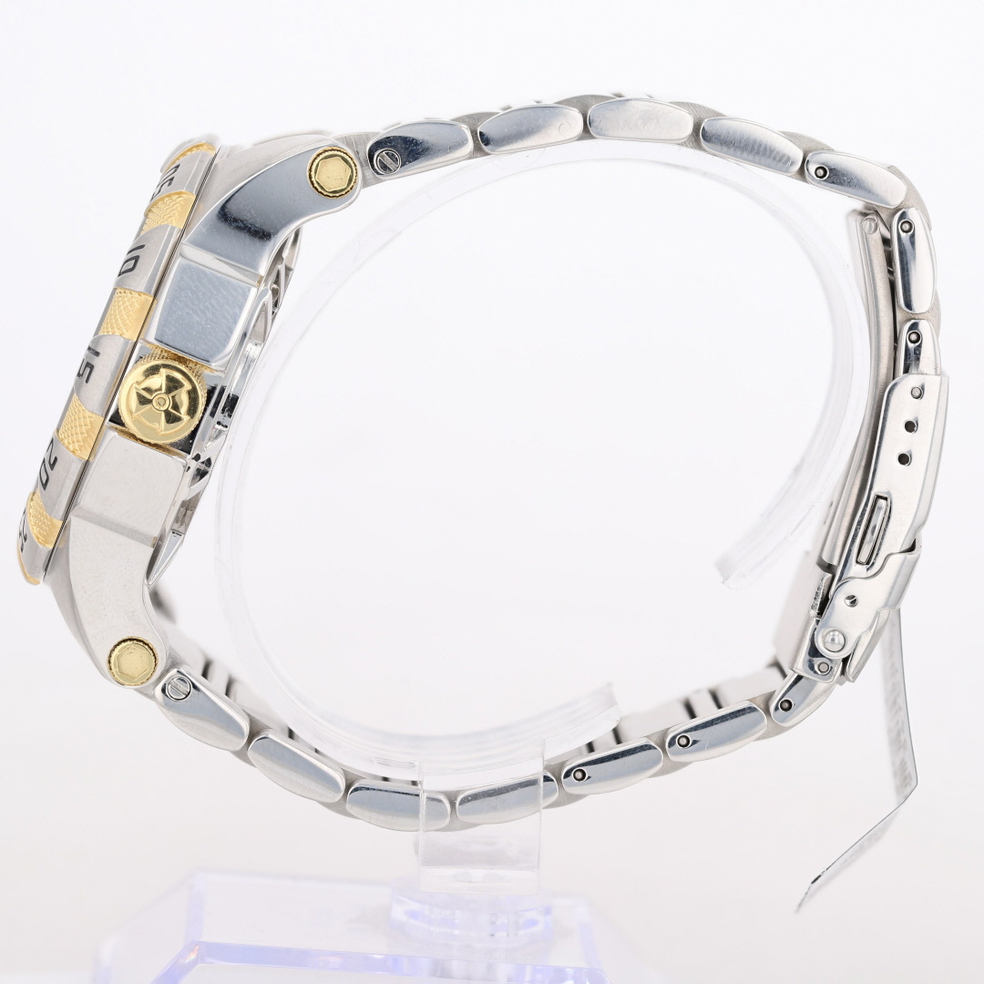 Reactor Gamma 2 Quartz 45mm Blue Dial Stainless Steel Men's Wristwatch