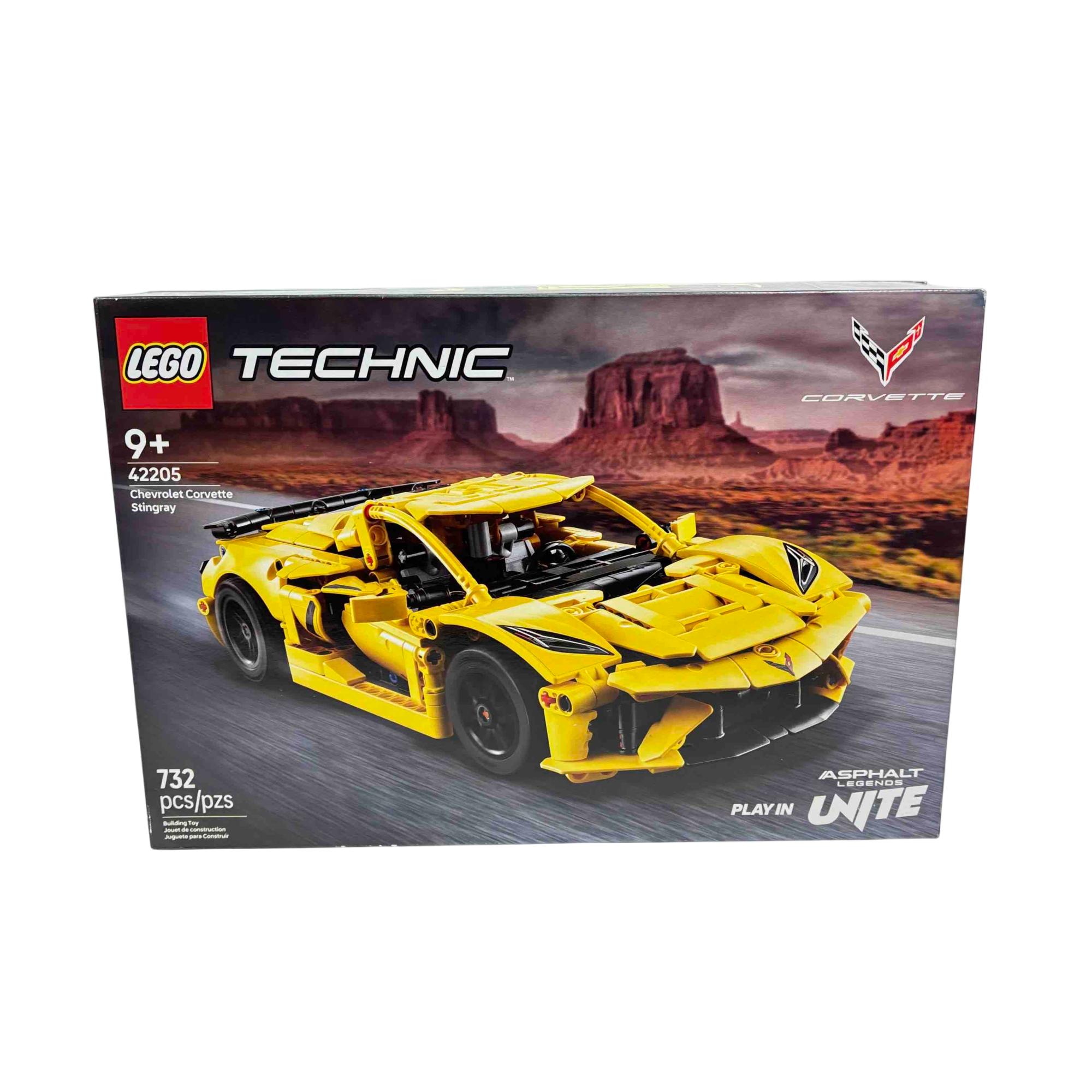 LEGO Technic Chevrolet Corvette Stingray 732 Pieces - Set 42205