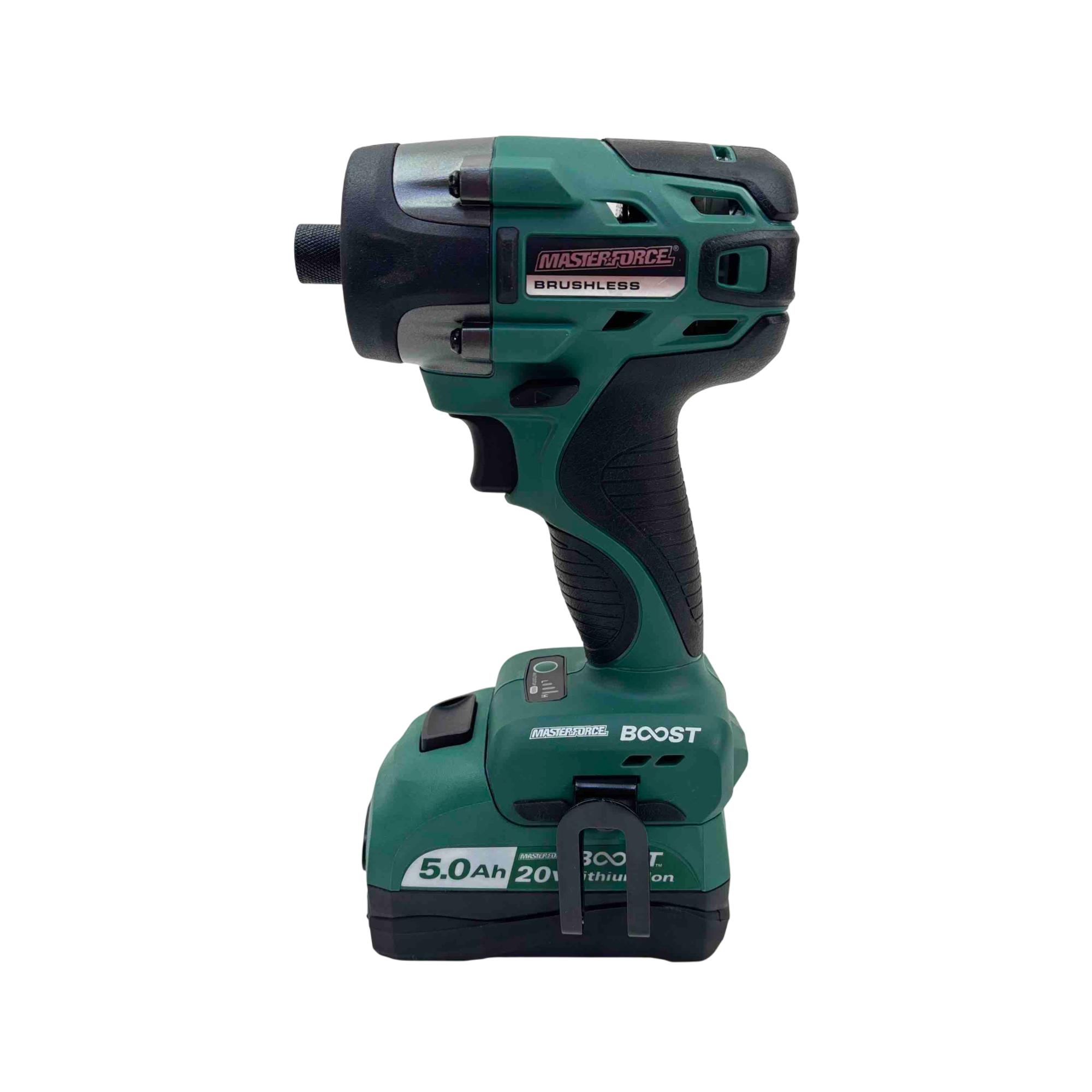 Masterforce BOOST 241-0355 20V Brushless Cordless 1/4" Impact Driver