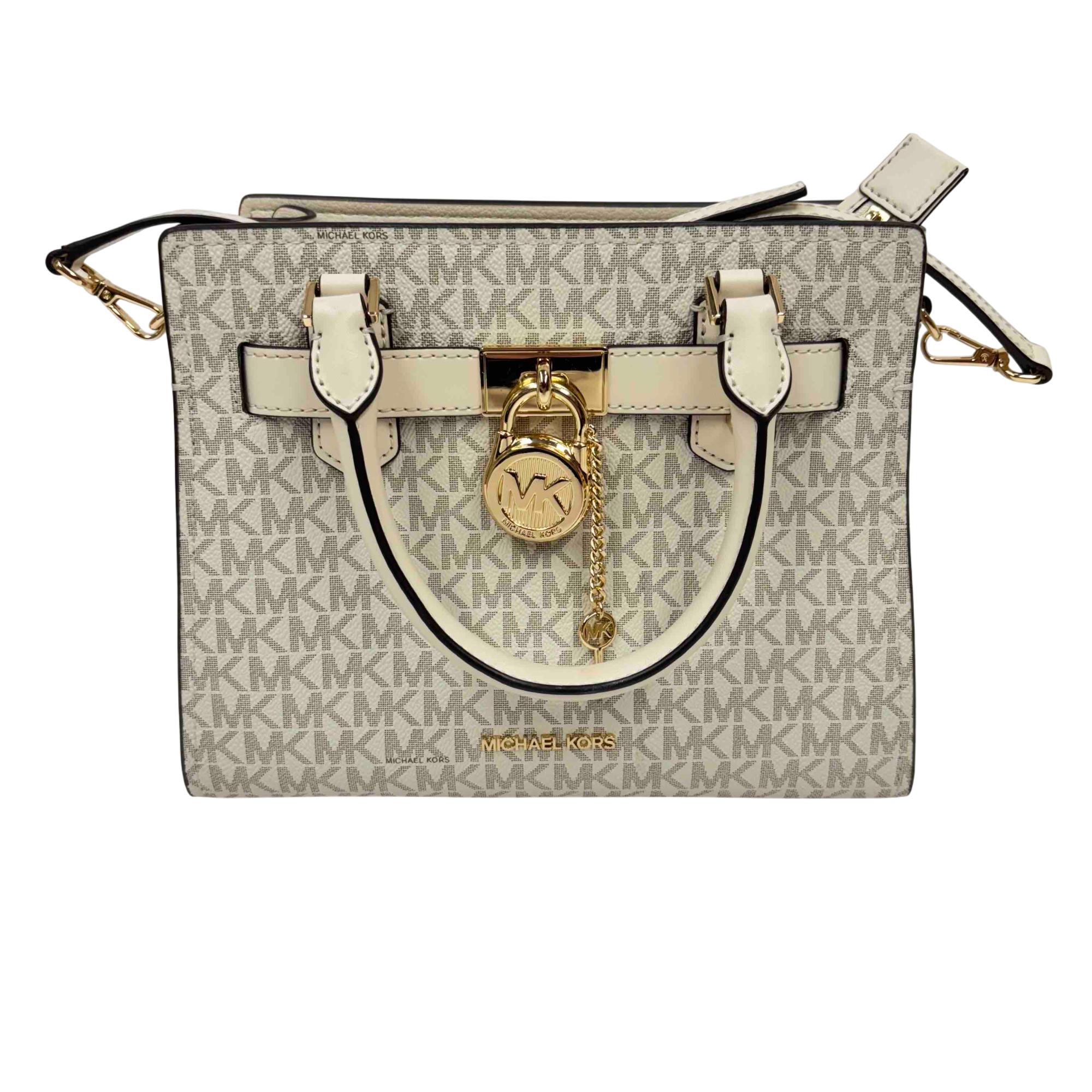 Michael Kors Hamilton Small Logo Satchel Crossbody Bag
