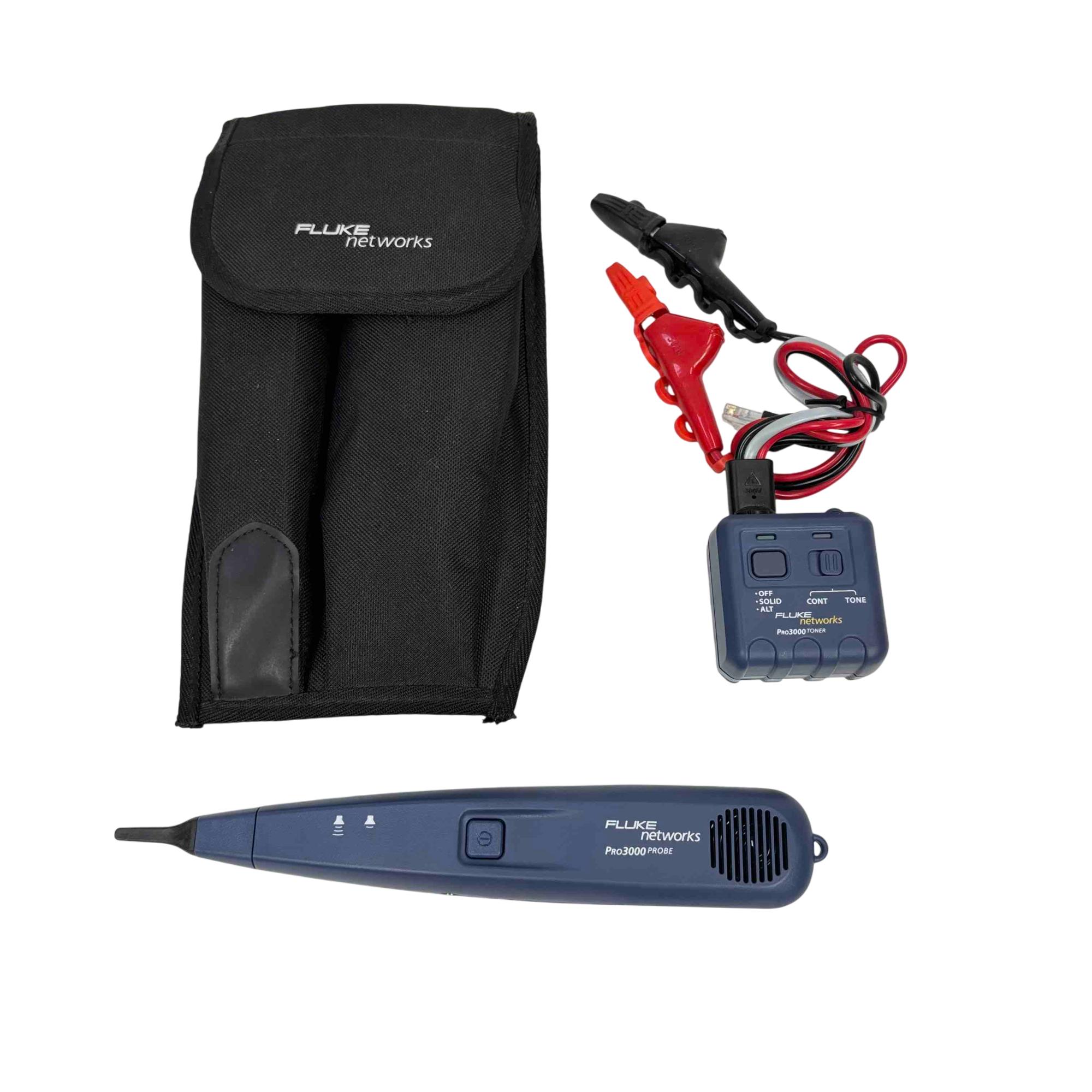 Fluke Networks Pro3000 Analog Tone Generator / Probe Kit