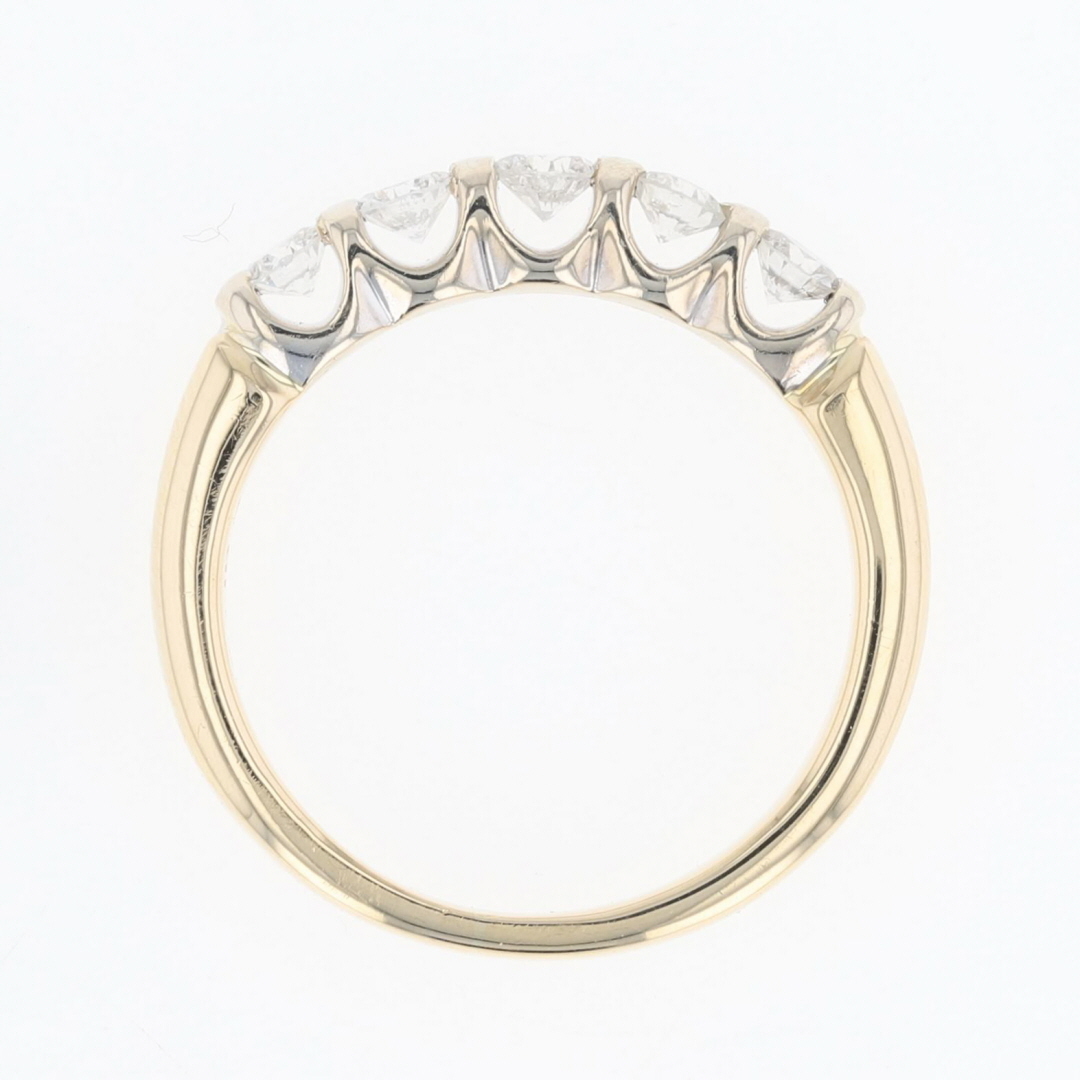 .50ctw Round Cut Diamond Bar-Set Wedding Band Ring 14k Yellow Gold Size 6