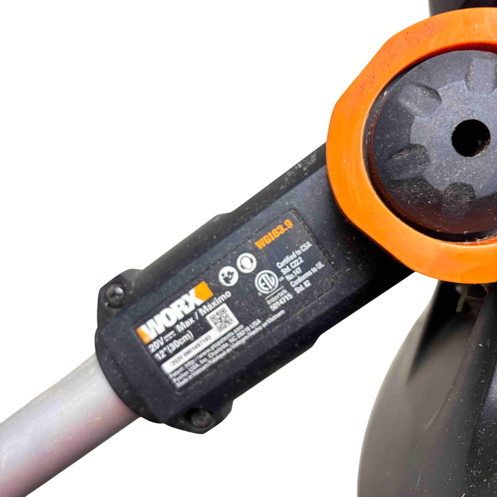 WORX 20V PowerShare Cordless String Trimmer/Edger WG163.9 - Local ...