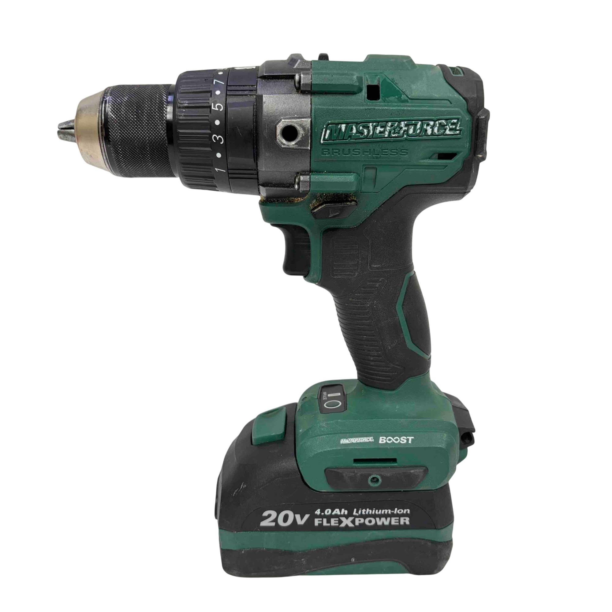 Masterforce BOOST 20V Brushless 1/2" Hammer Drill 241-0472
