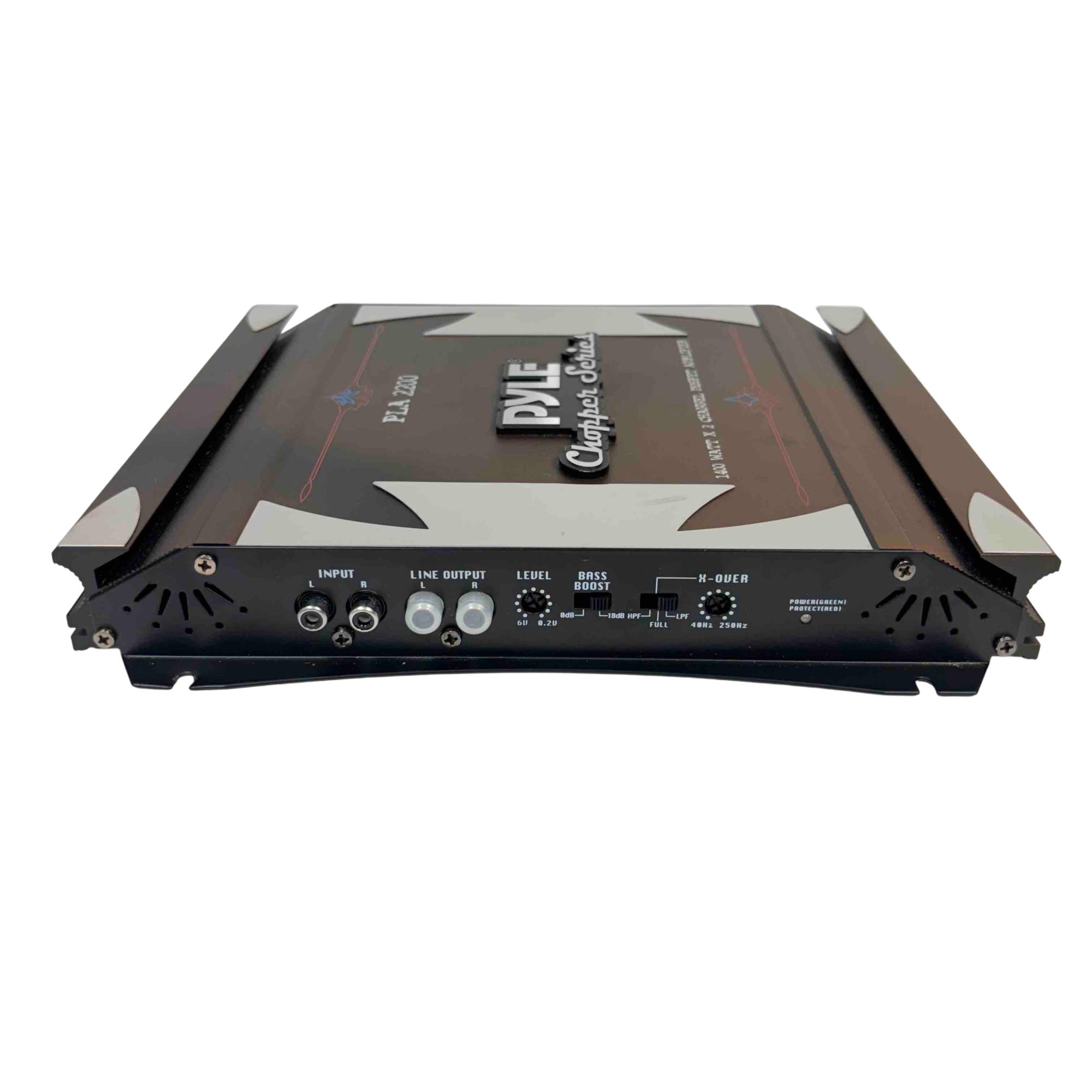 Pyle Chopper Series PLA 2200 1400 Watt 2-Channel MOSFET Amplifier